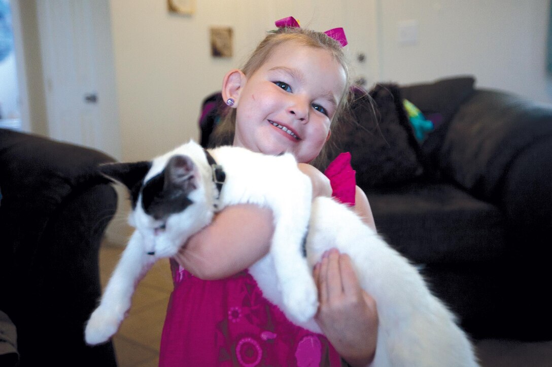 Whole-heartedly resilient: Marine's daughter stays strong despite heart ...