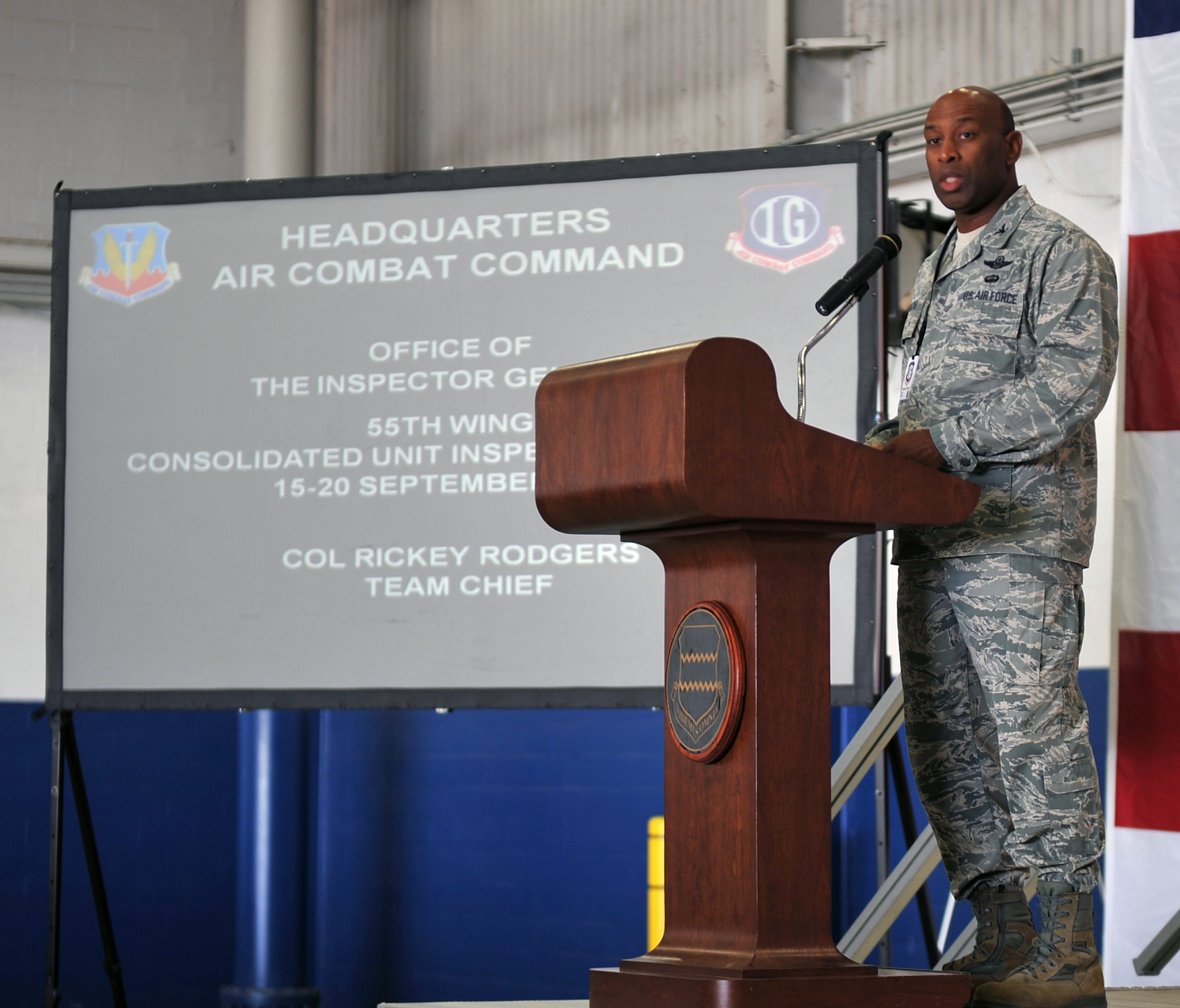 55th Wing rises to meet inspection challenges > Offutt Air Force Base ...