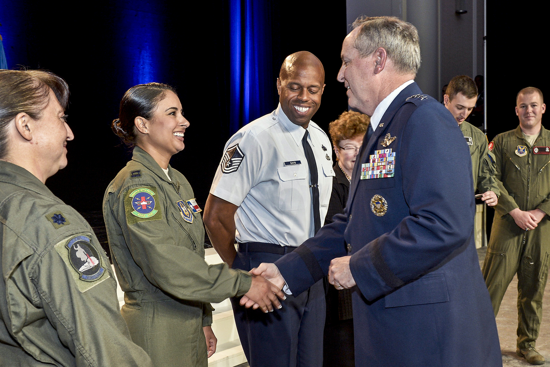 CSAF highligts airmen during AFA Expo