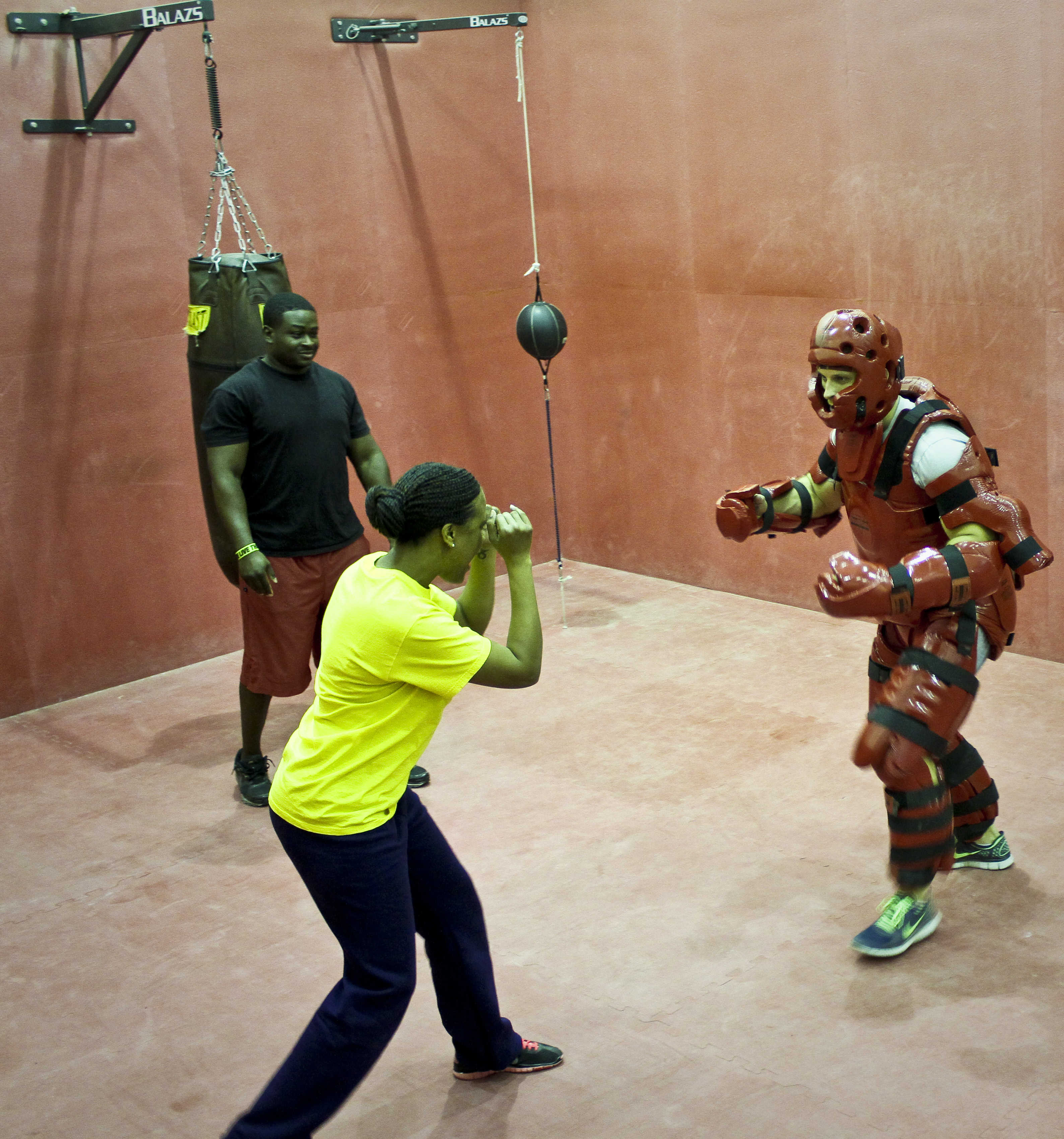 Teaching deployed Airmen self-defense > U.S. Air Forces Central > Features