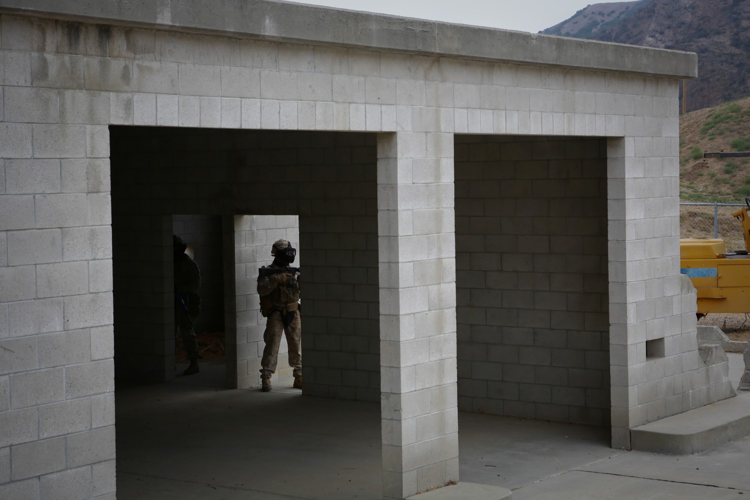 First of the First strike first during urban warfare training