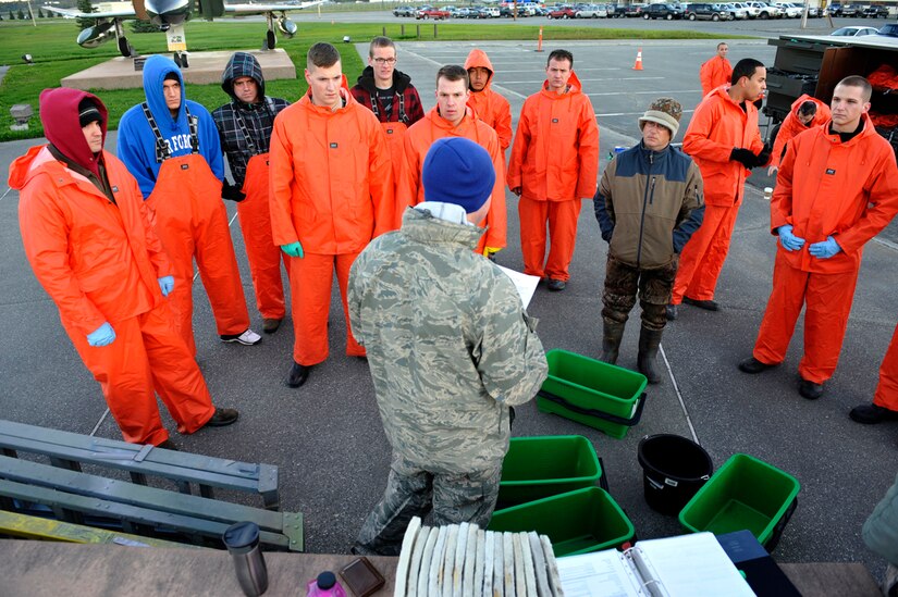 Airman participate in bi-annual aircraft cleaning > Joint Base ...