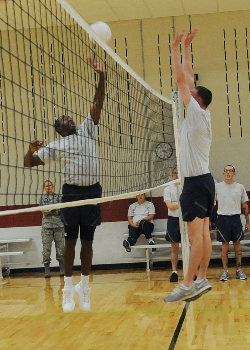 ALS vs.. base leaders volleyball > Ellsworth Air Force Base > Article ...