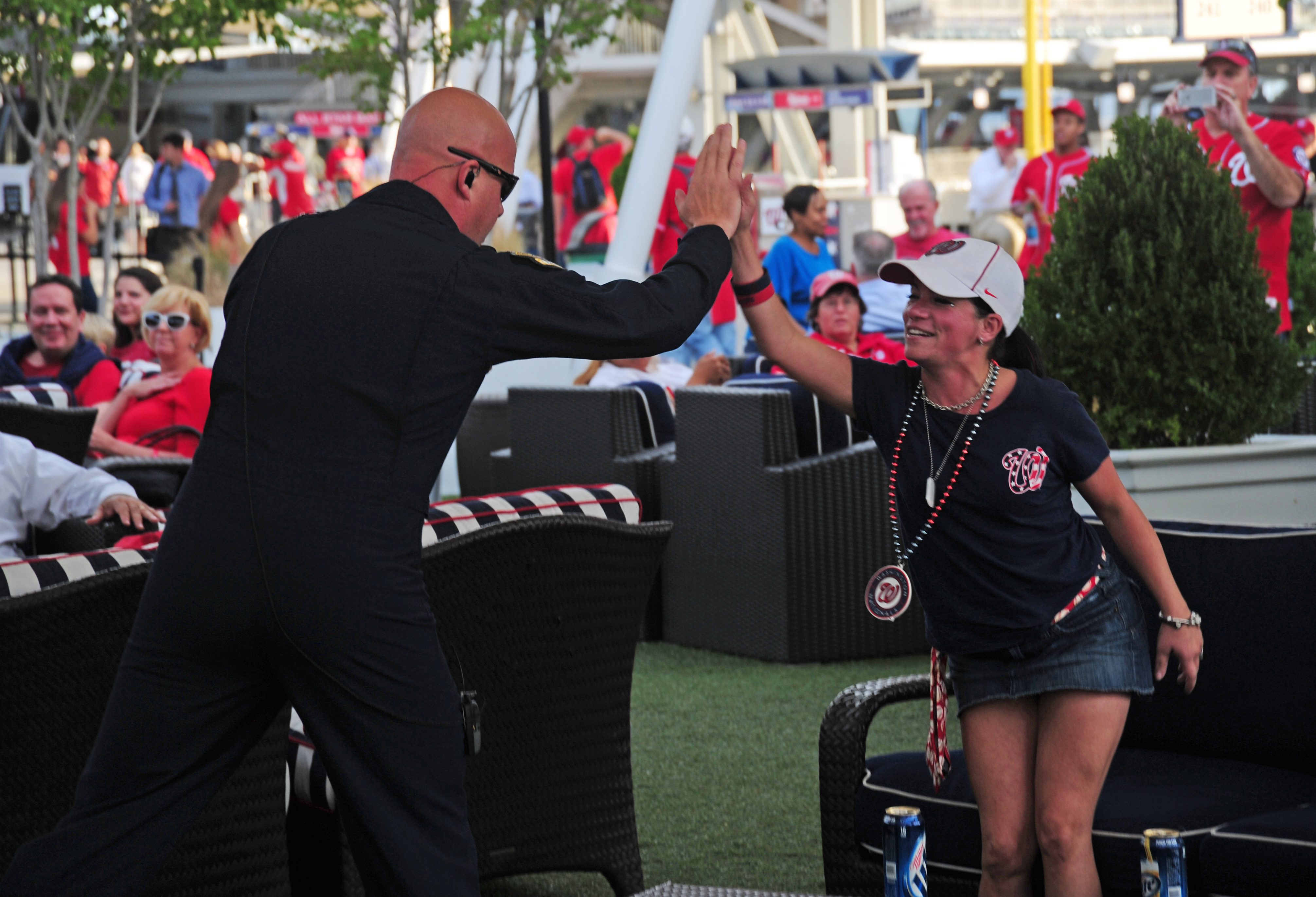 NCR Airmen Participate in Air Force Night at Nationals Park