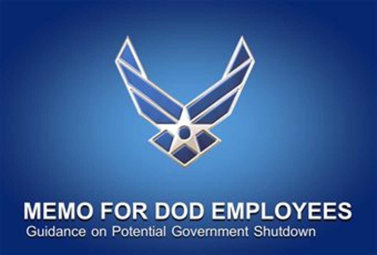 Memo Prepares DoD Employees for Government Shutdown > Dover Air Force ...