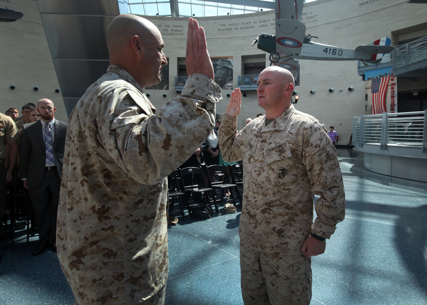 Col Powers' Promotion Ceremony