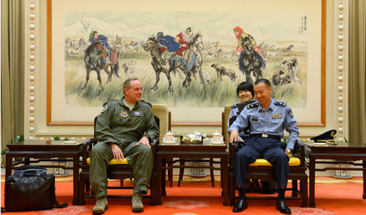 CSAF begins counterpart visit in China > Edwards Air Force Base > Air ...