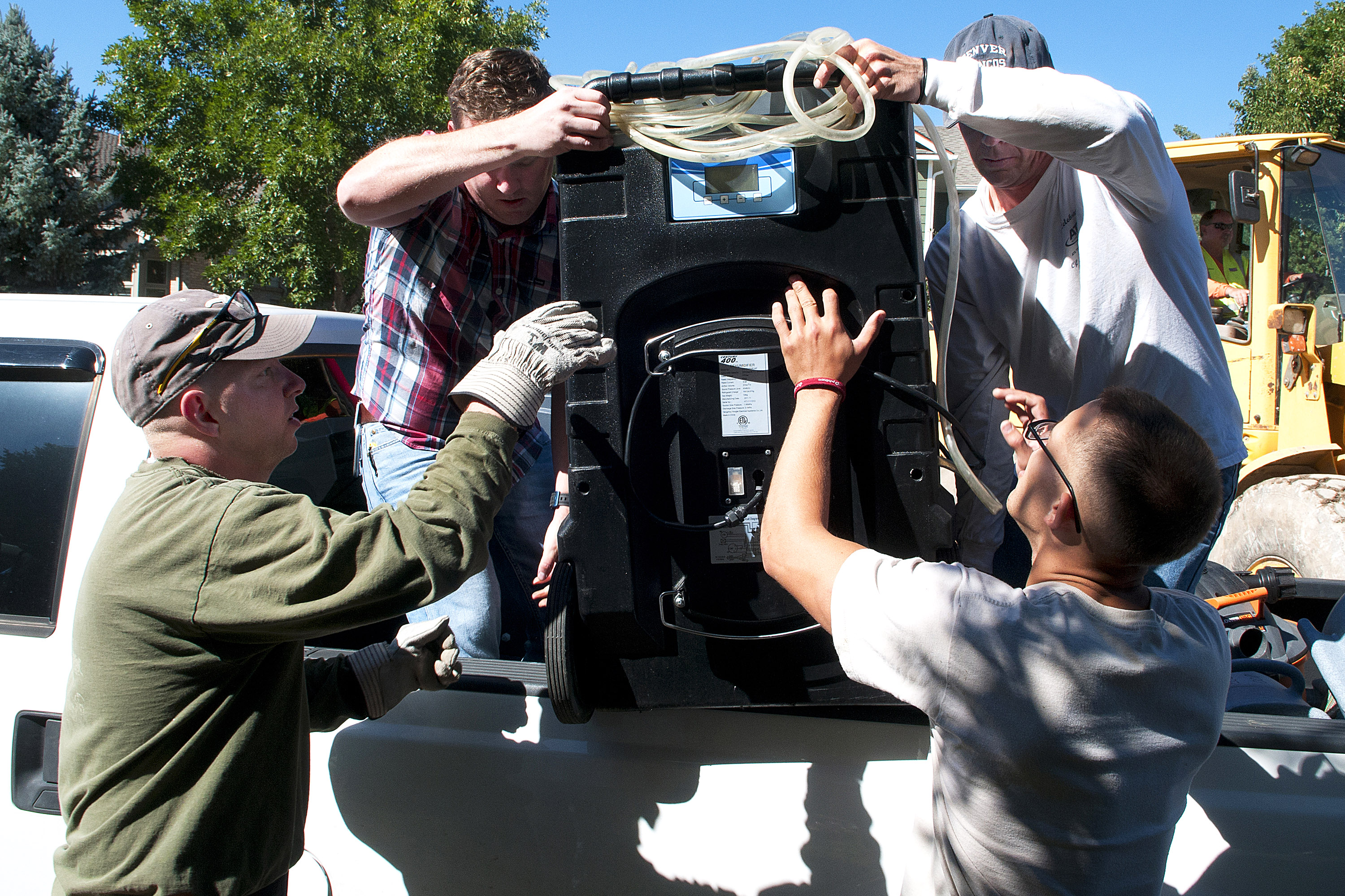 Air Force Tech. Sgt. Jessie Daughtry, lower left, Airman 1st Class ...