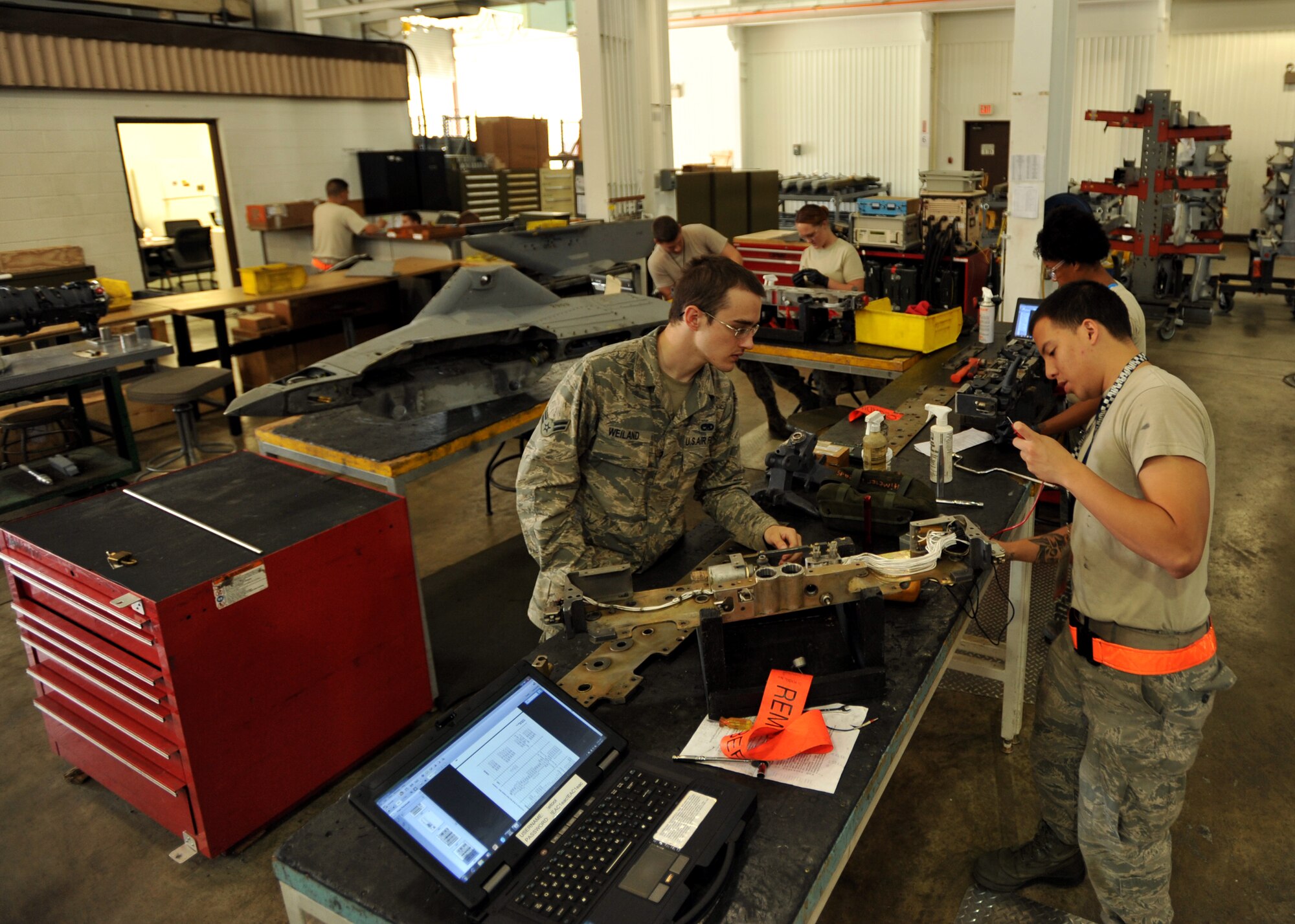 Photos: Back-shop maintainers integral to F-16, A-10 weapons systems ...