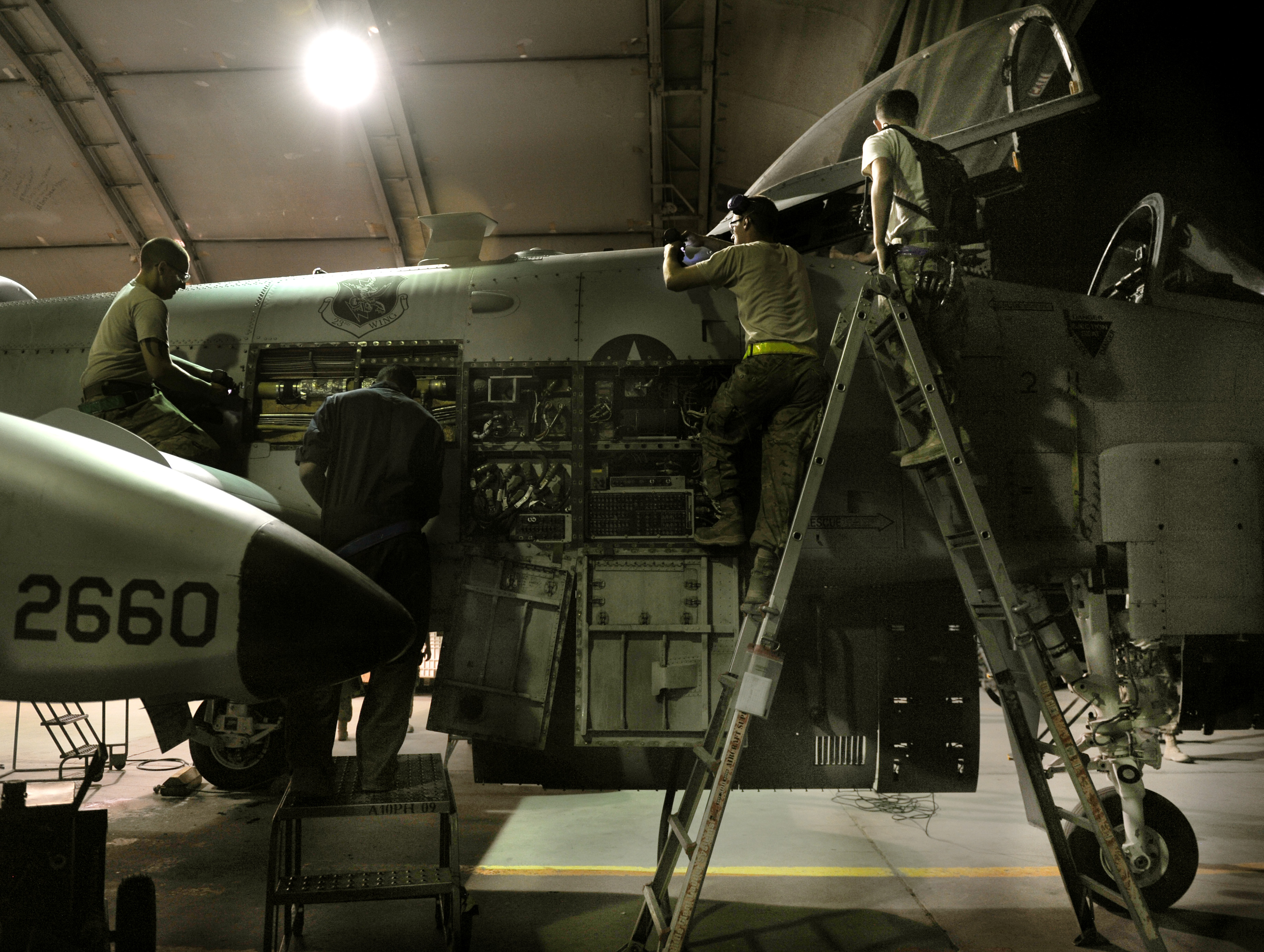 A-10 pilots accumulate combat hour milestone on deployment