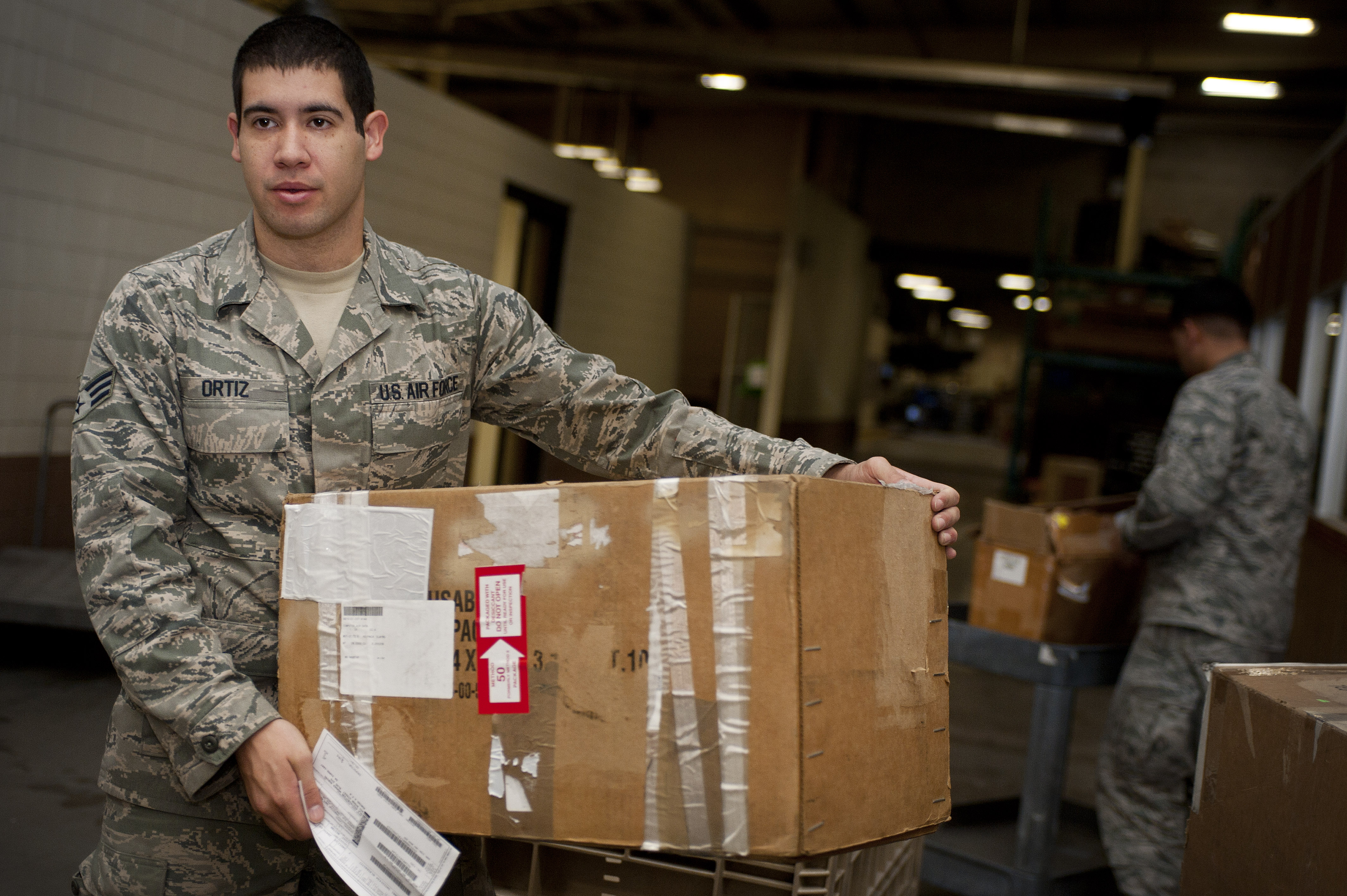 From bolts to aircraft engines, 99th LRS moves cargo > Nellis Air Force ...