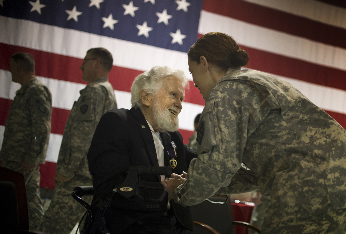 World War II veteran awarded medals 68 years after heroics > Joint Base ...