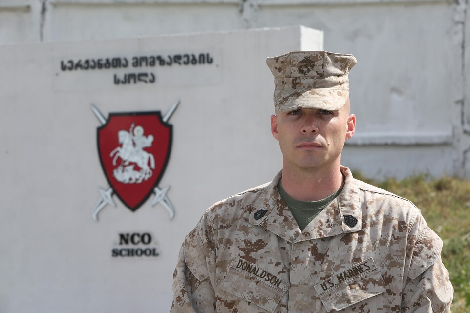 Marine GySgt helps shape Georgian military leadership curriculum ...