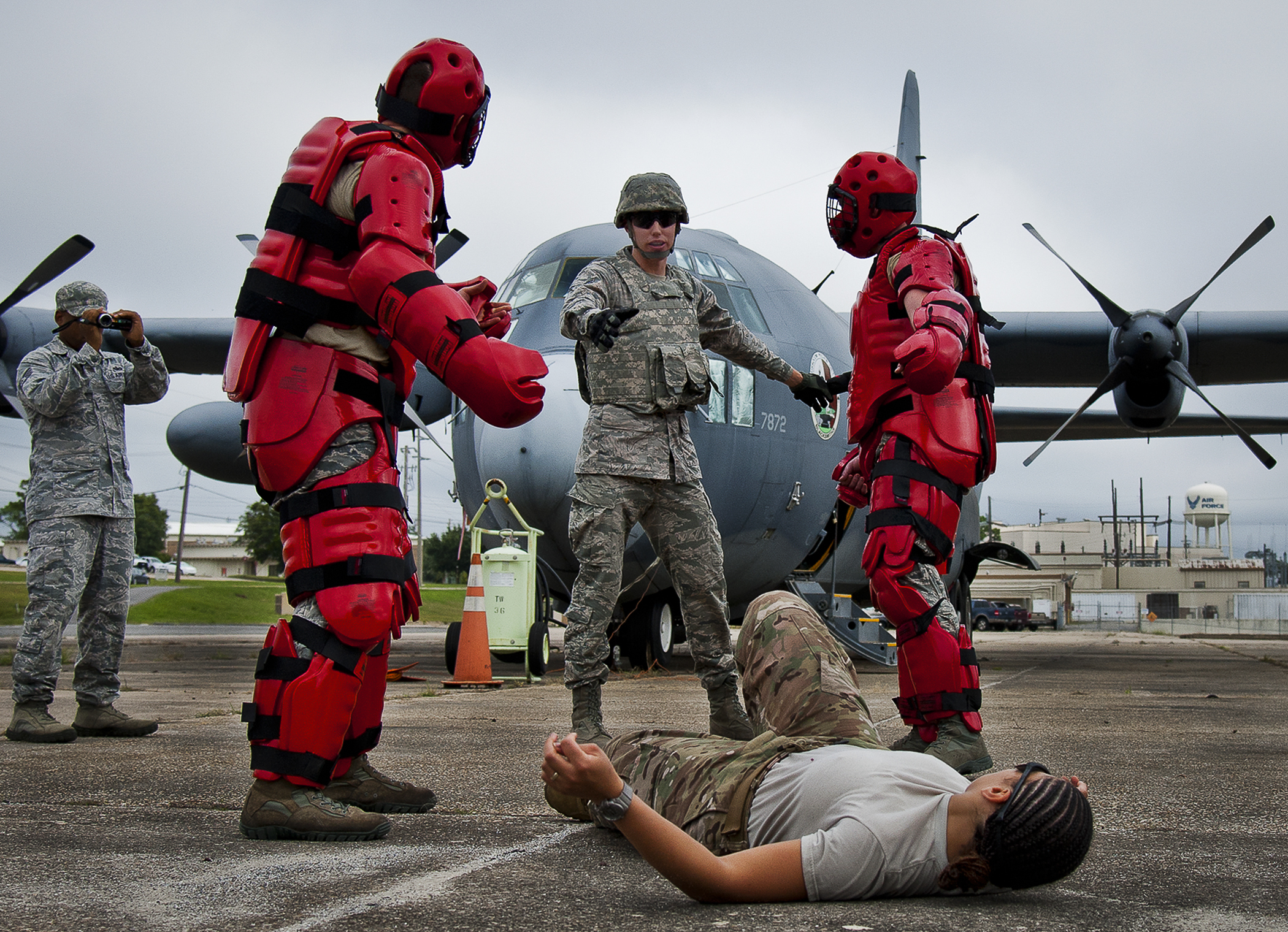 Security Forces Airmen experience deployed aircraft defense > Eglin Air ...