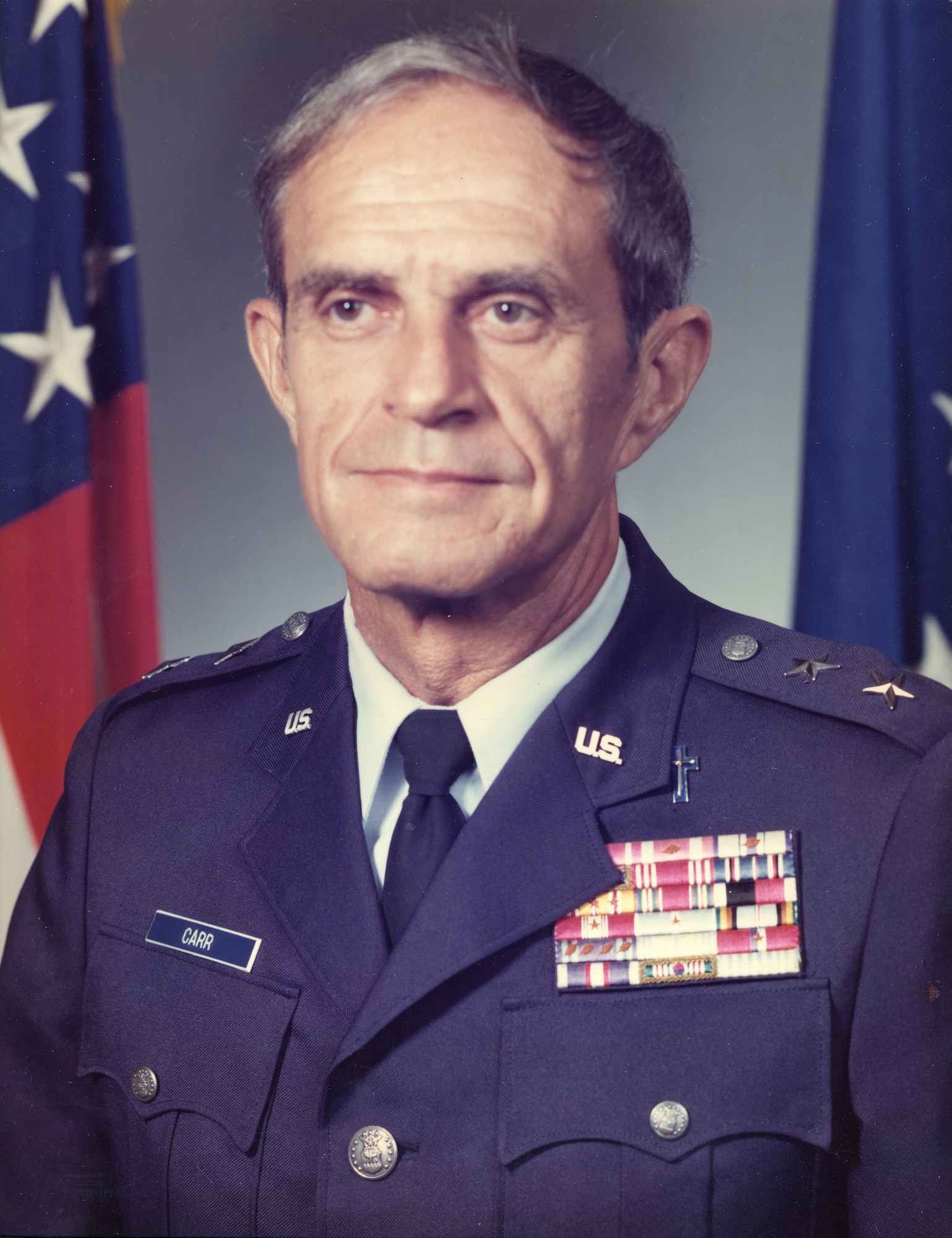 CHAPLAIN (MAJOR GENERAL) RICHARD CARR > Air Force > Biography Display
