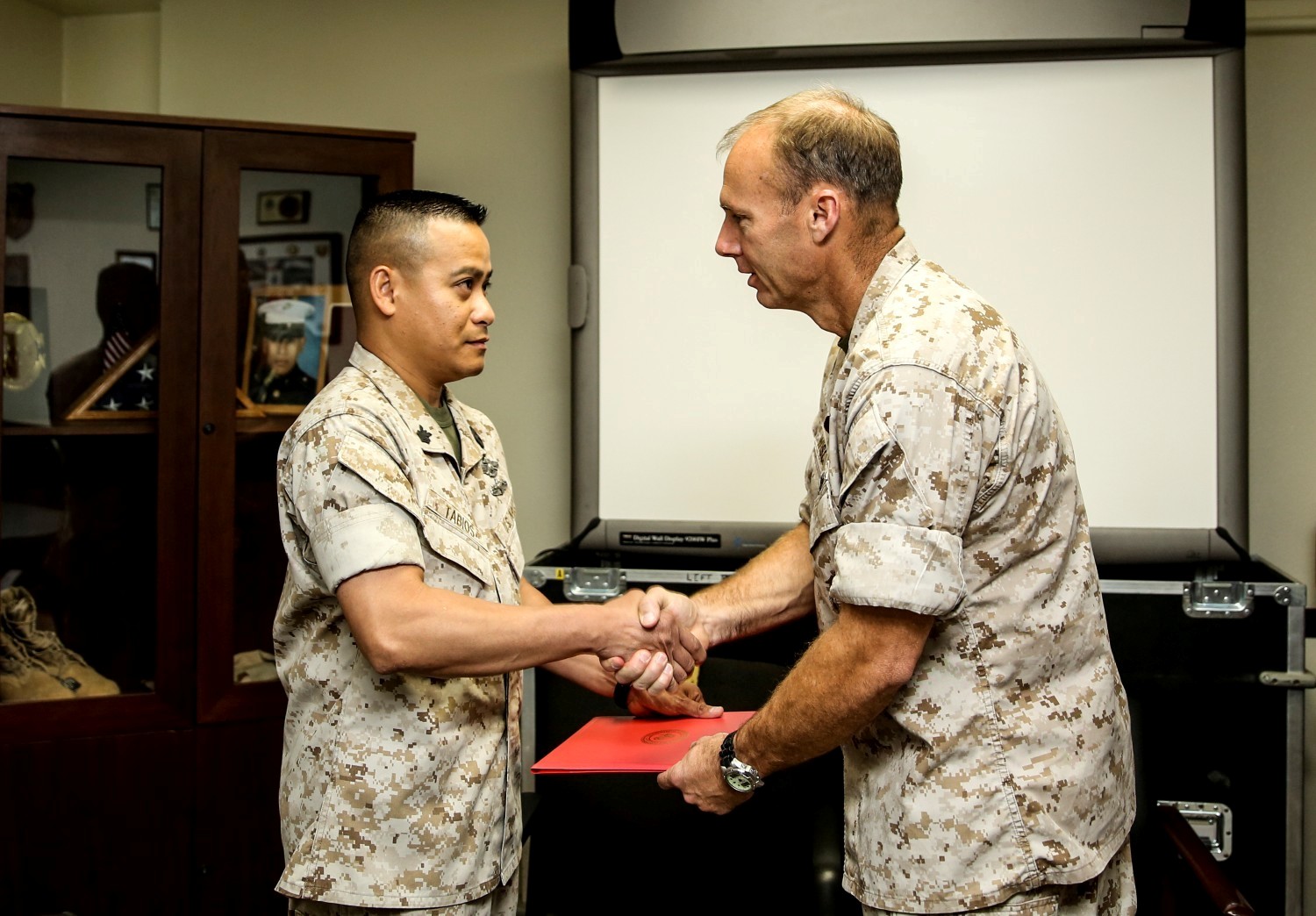 15th MEU corpsman reenlistment