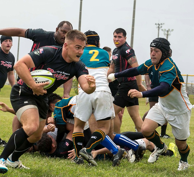 All Marine Rugby Team