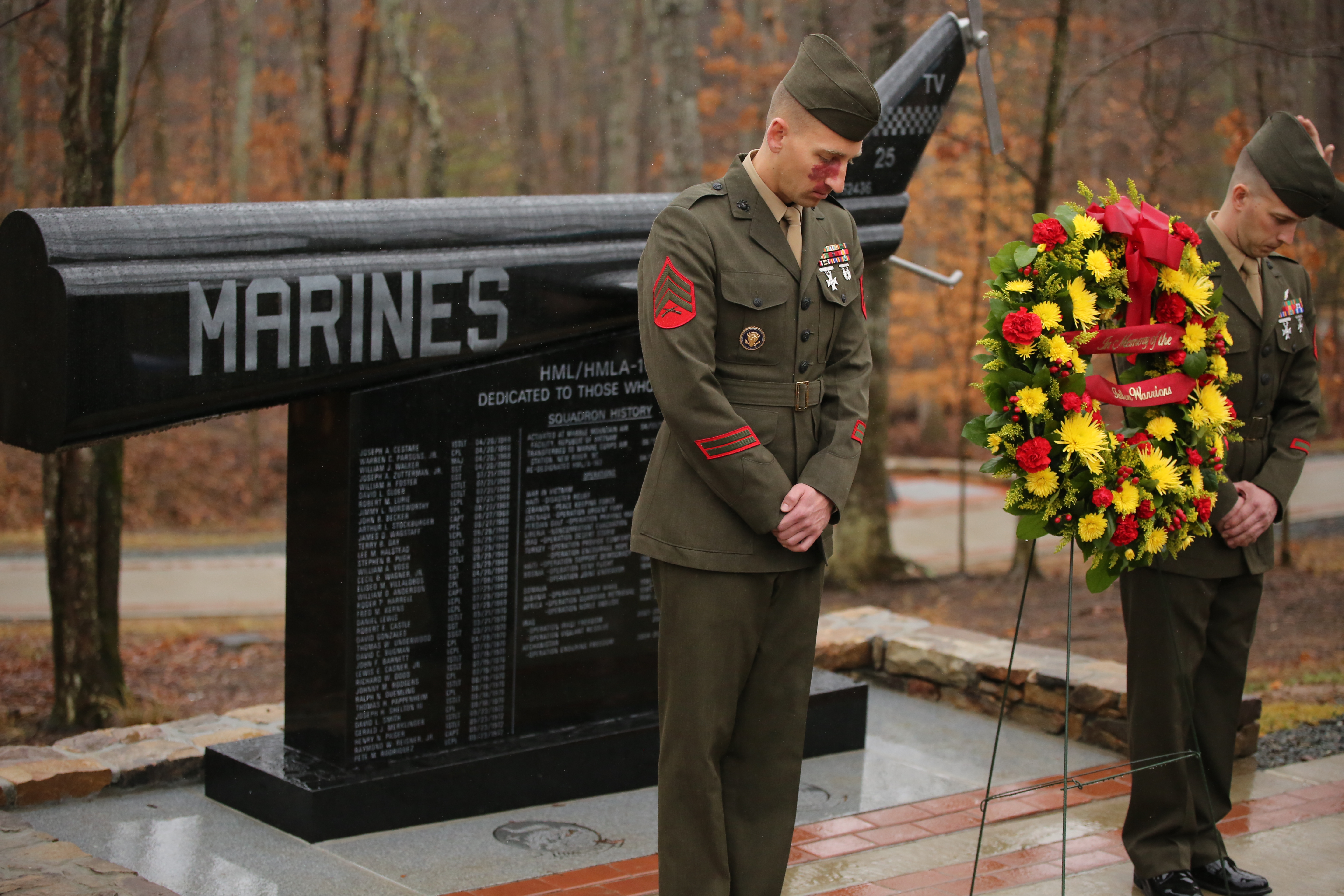 memorial dedication ceremony