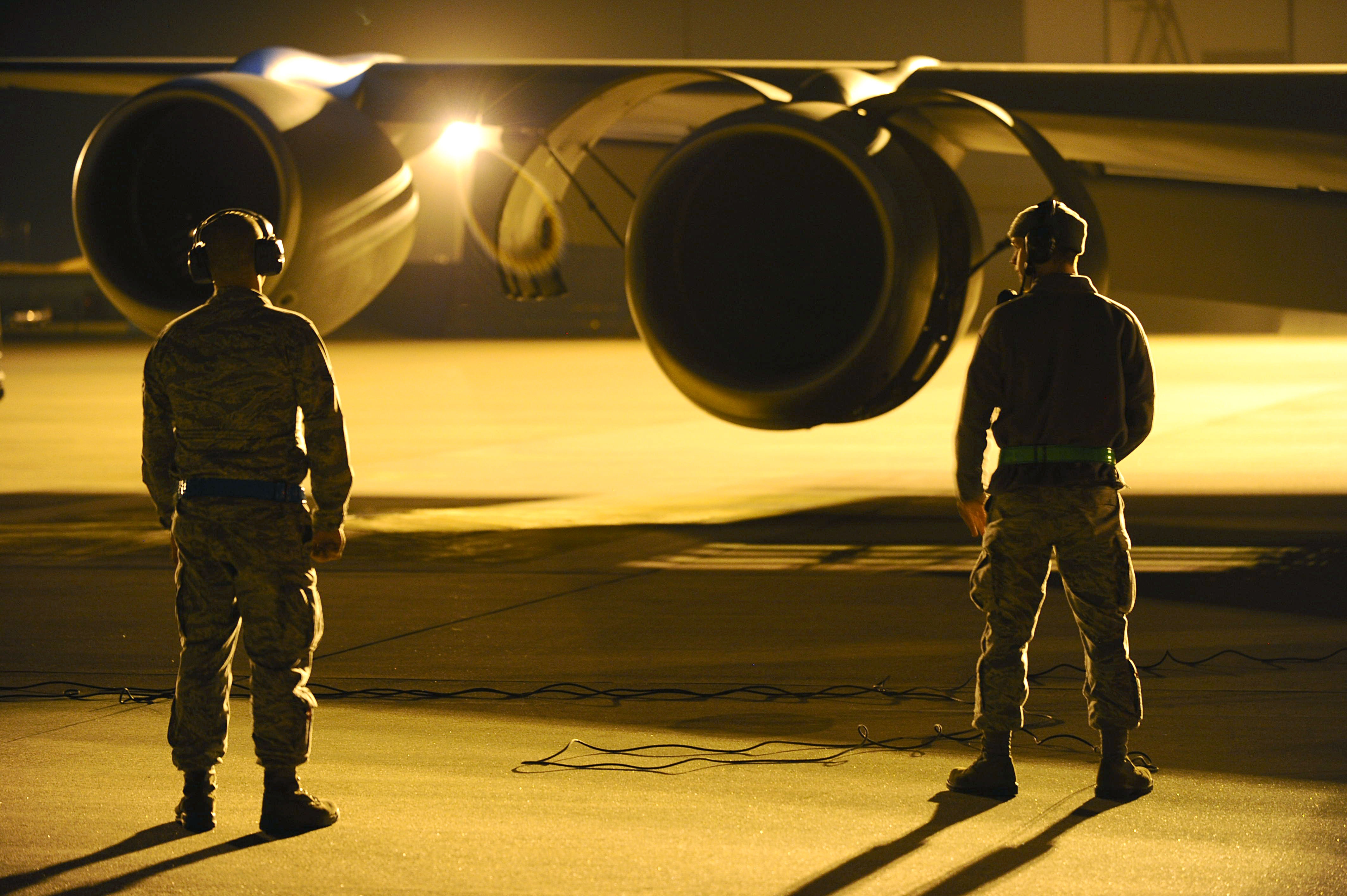 Maintainers of the night > Air Mobility Command > Article Display