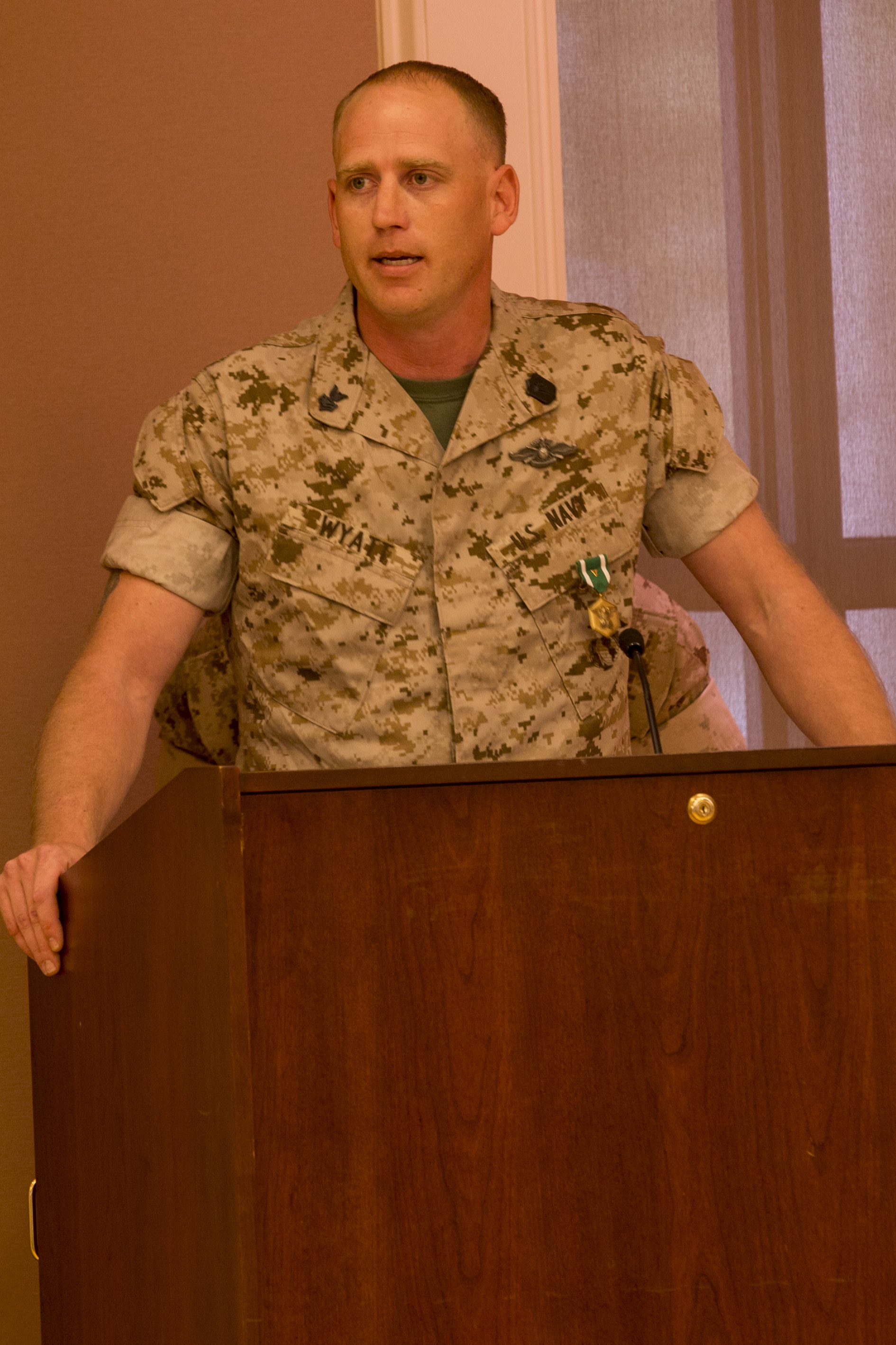 Corpsman recognized for lifesaving efforts