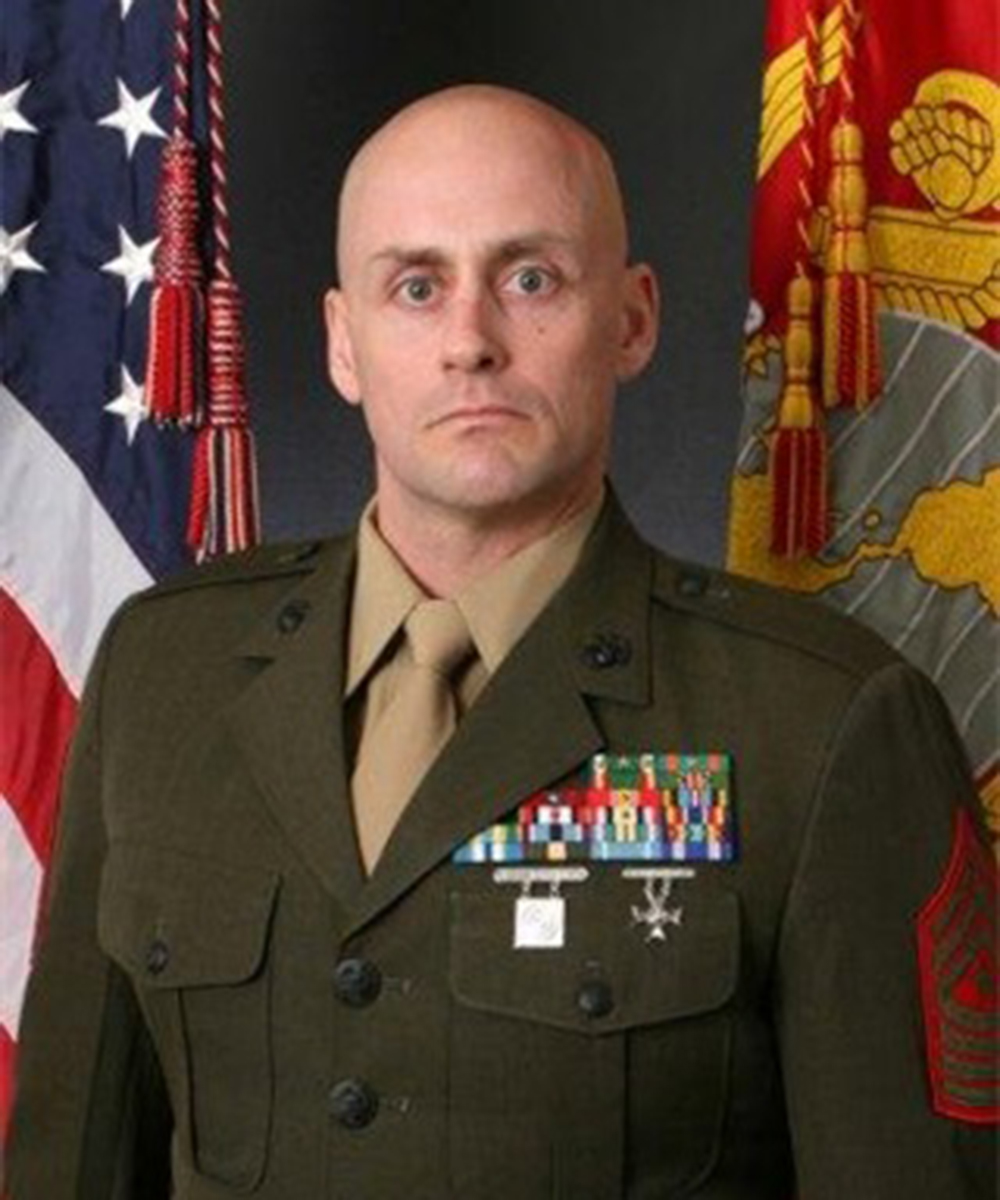 Wing communication squadron sergeant major passes sword of office ...