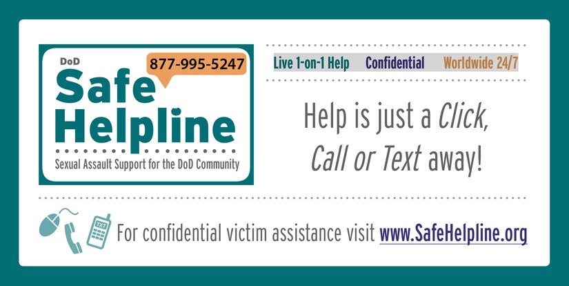 DoD Safe Helpline Connects Sexual Assault Survivors in the Military to ...