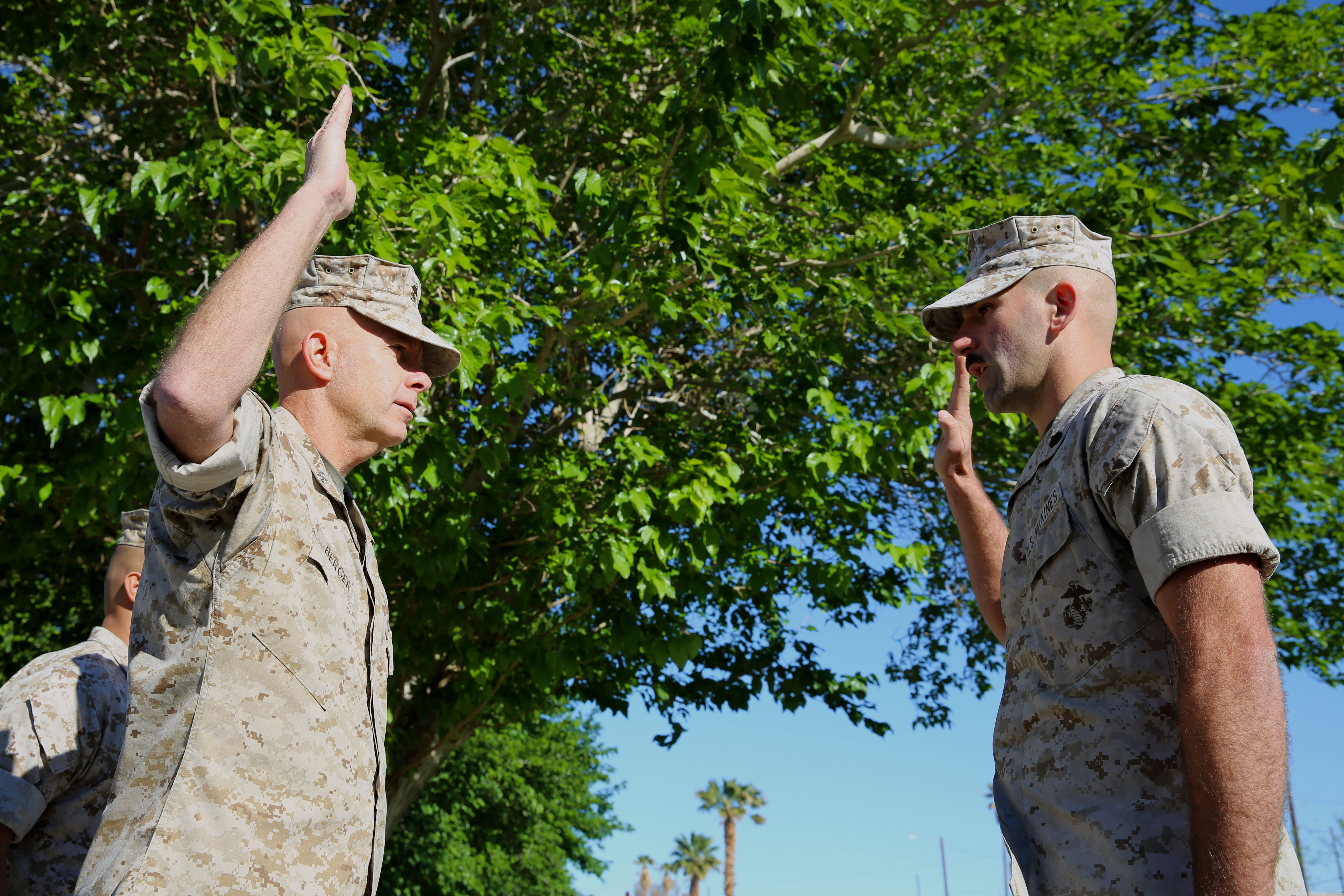 Marine stays true to values, earns meritorious promotion