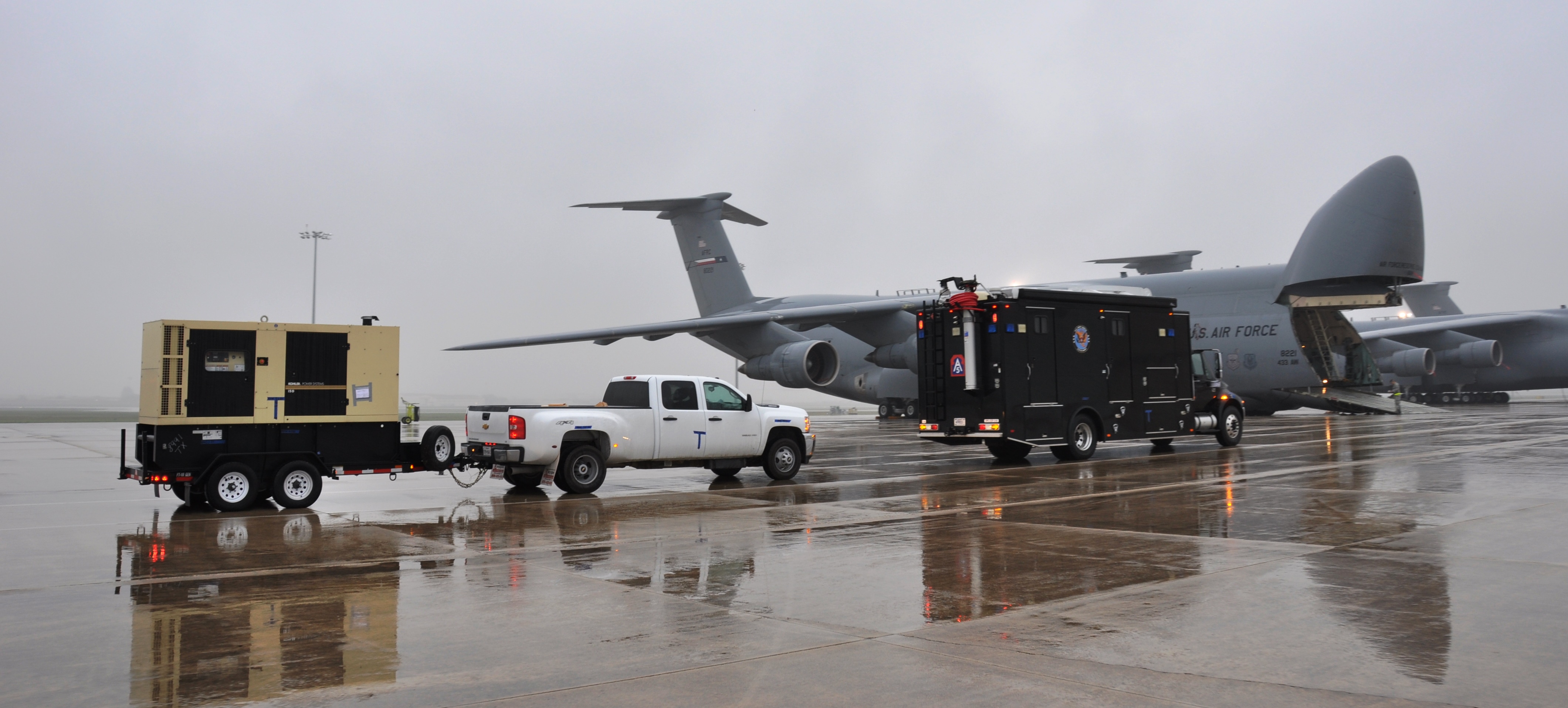 Reservists train with their biggest customers