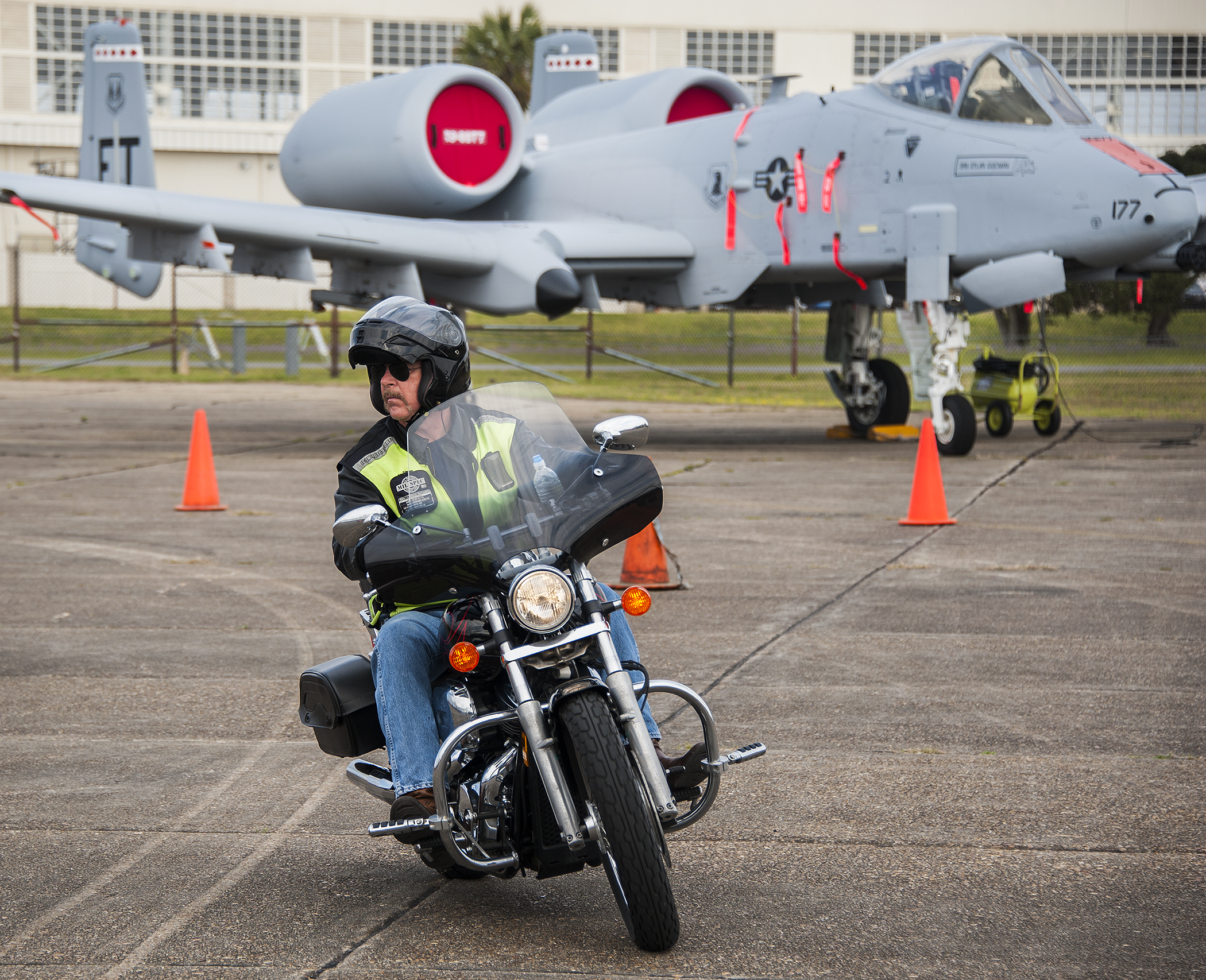 Motorcycle safety rally