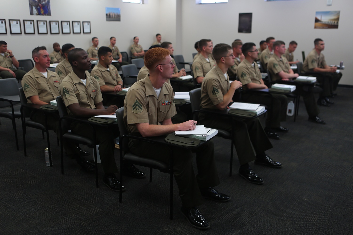 Corporals learn about joint special operations and irregular warfare