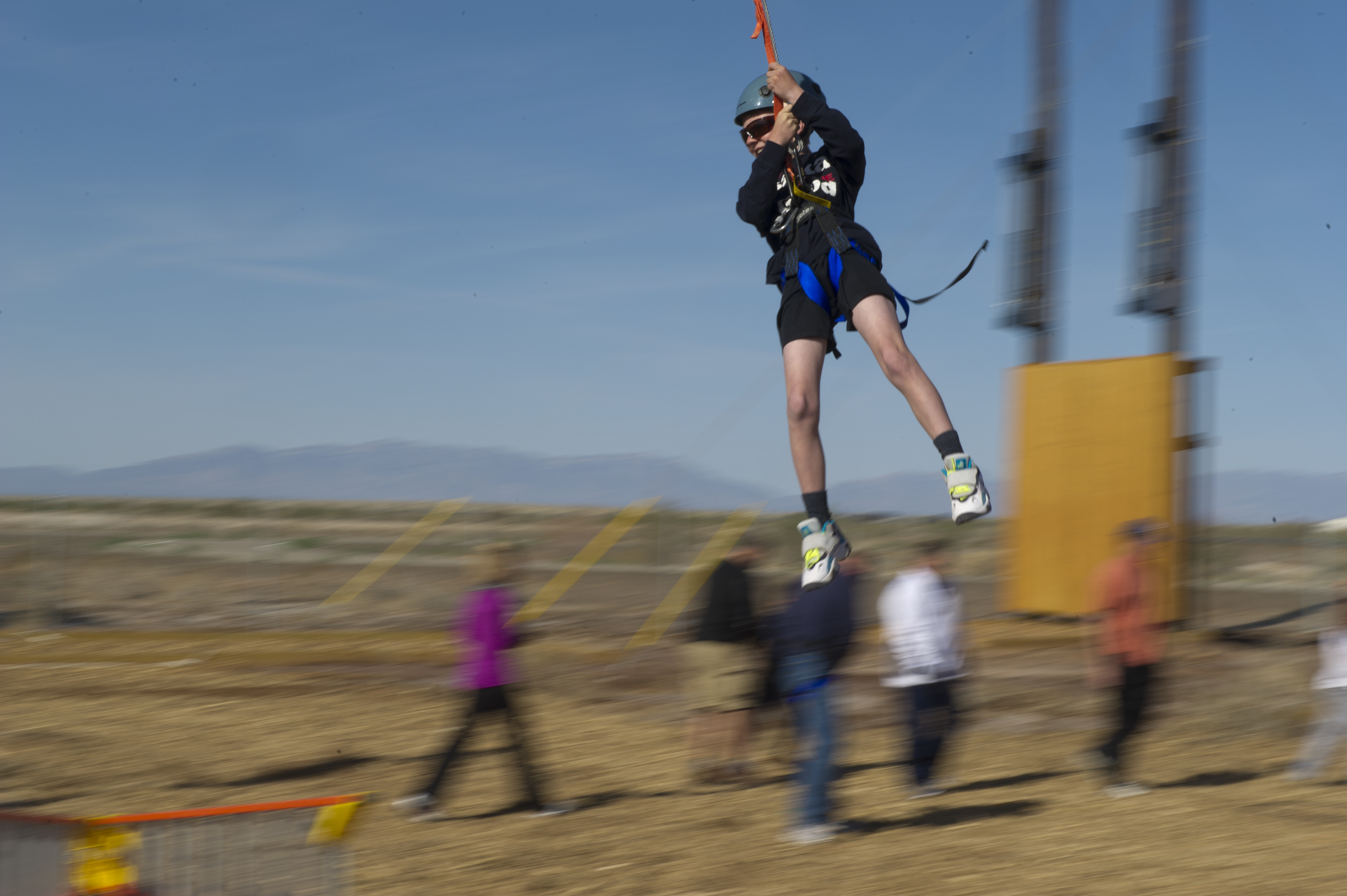 Photos: Members of Team Holloman tackle the Ropes Course > Holloman Air ...