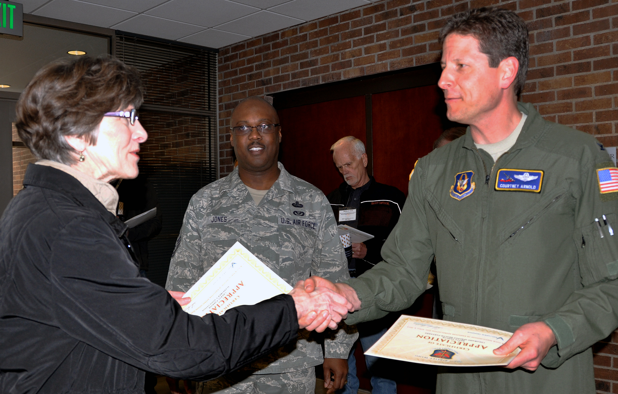Col. Arnold and Cheryl Parrish
