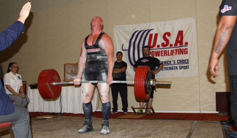 PACAF chief breaks military, American powerlifting records > Edwards ...