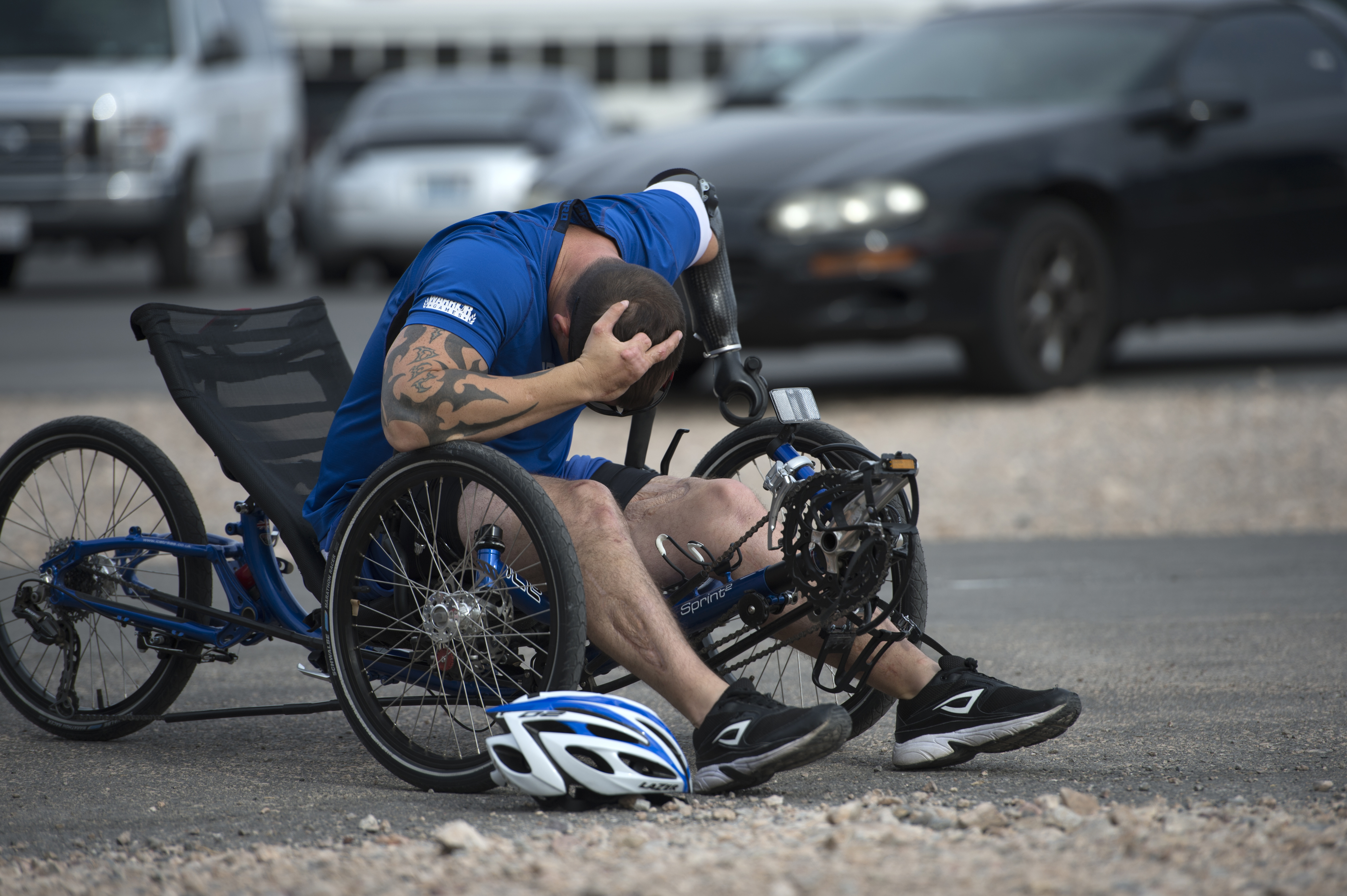 Warrior athletes gear up during cycling competition > Air Force ...