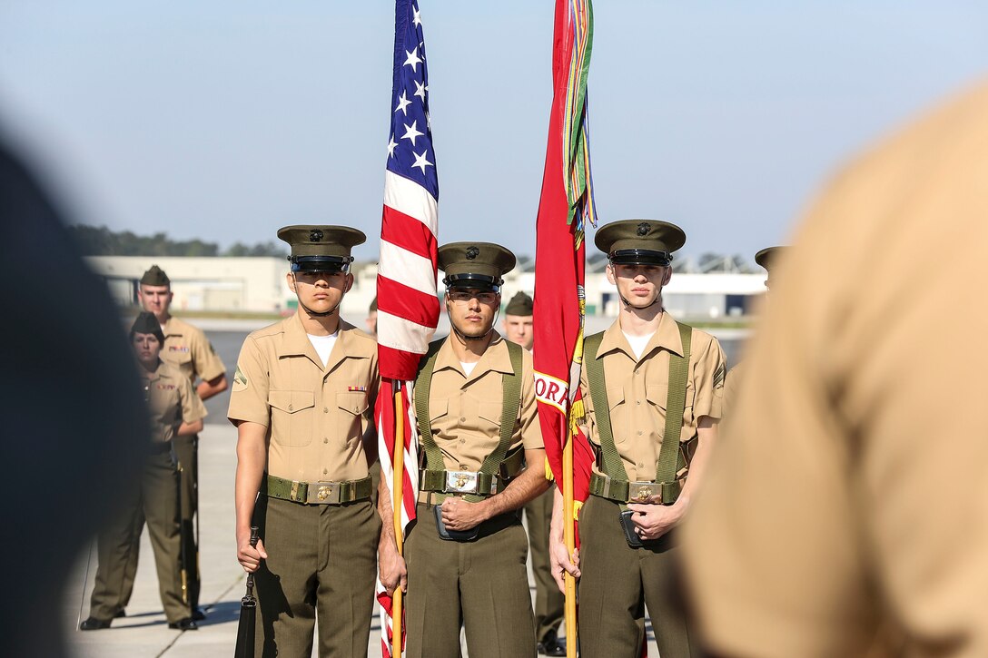 MCAS New River bids Allen farewell, welcomes Oldenburg