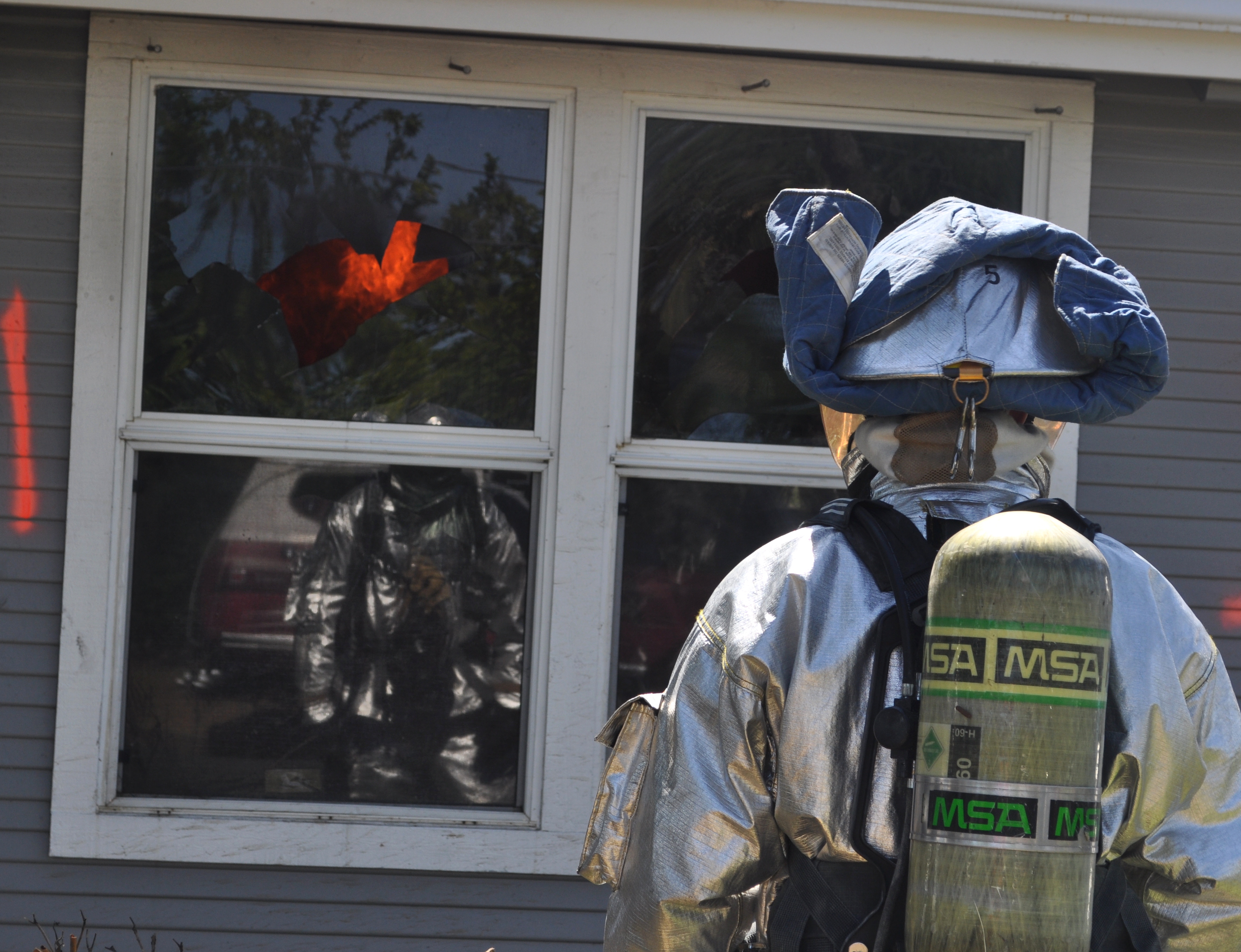 Burning down the house: Travis, Beale, area agencies team for fire ...