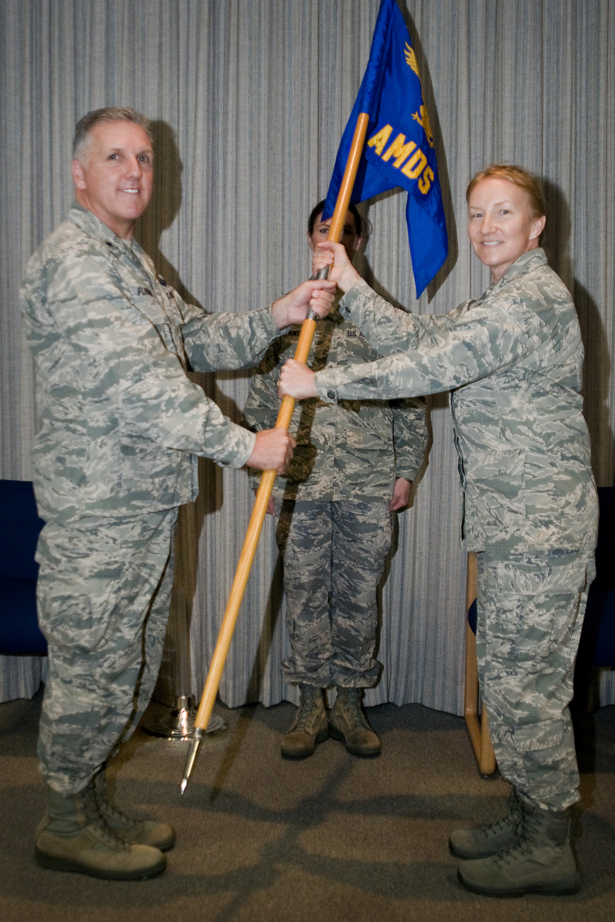 Kern takes command