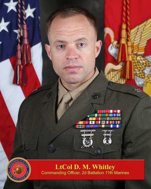 Lieutenant Colonel Daniel M. Whitley > 1st Marine Division > Biography