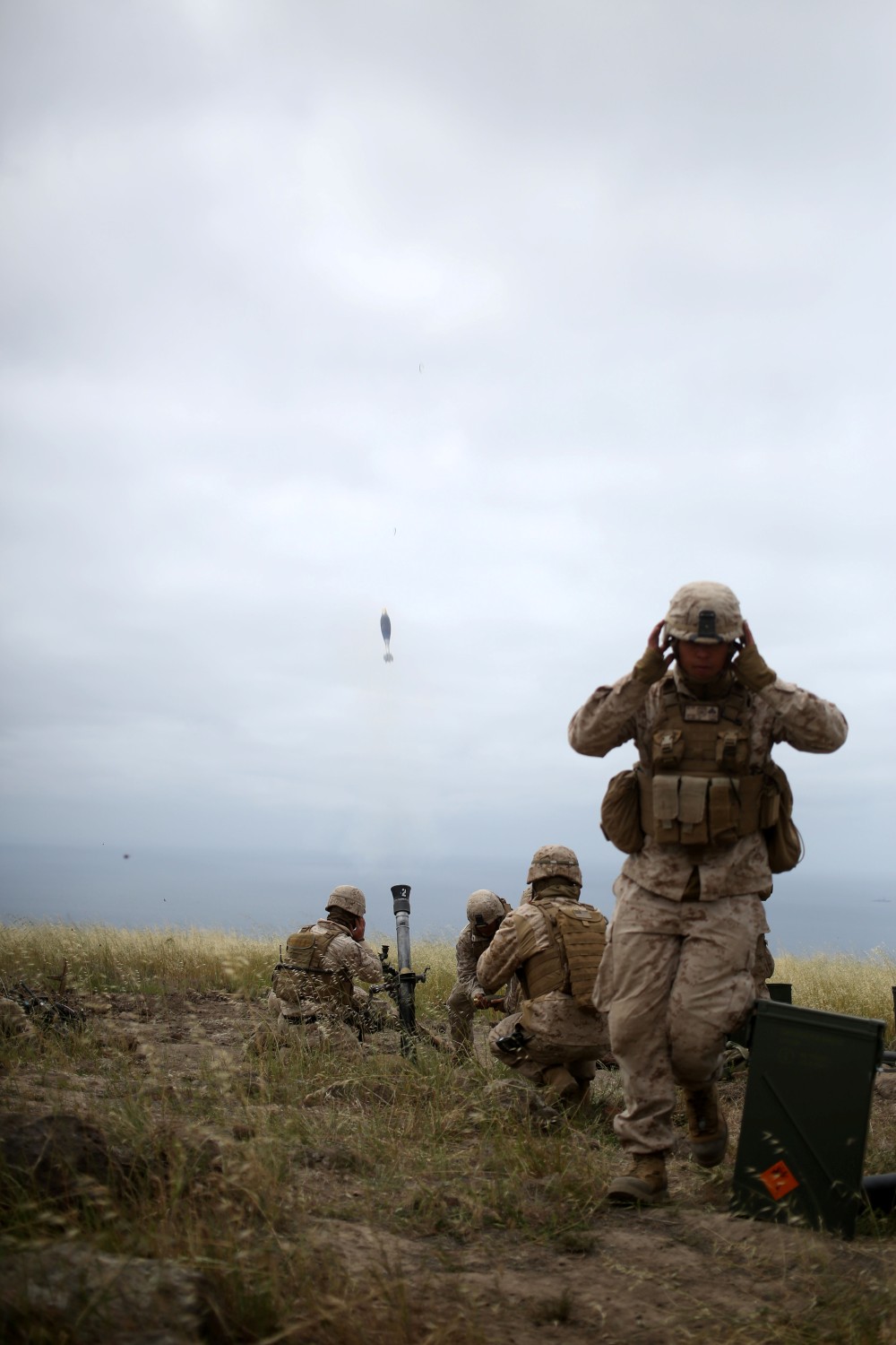 Weapons Company fire missions