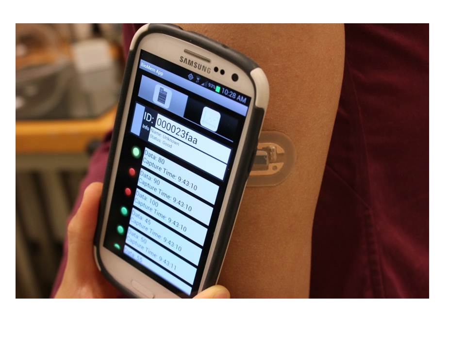 Electronic Band Aid to measure body performance through sweat > Wright ...