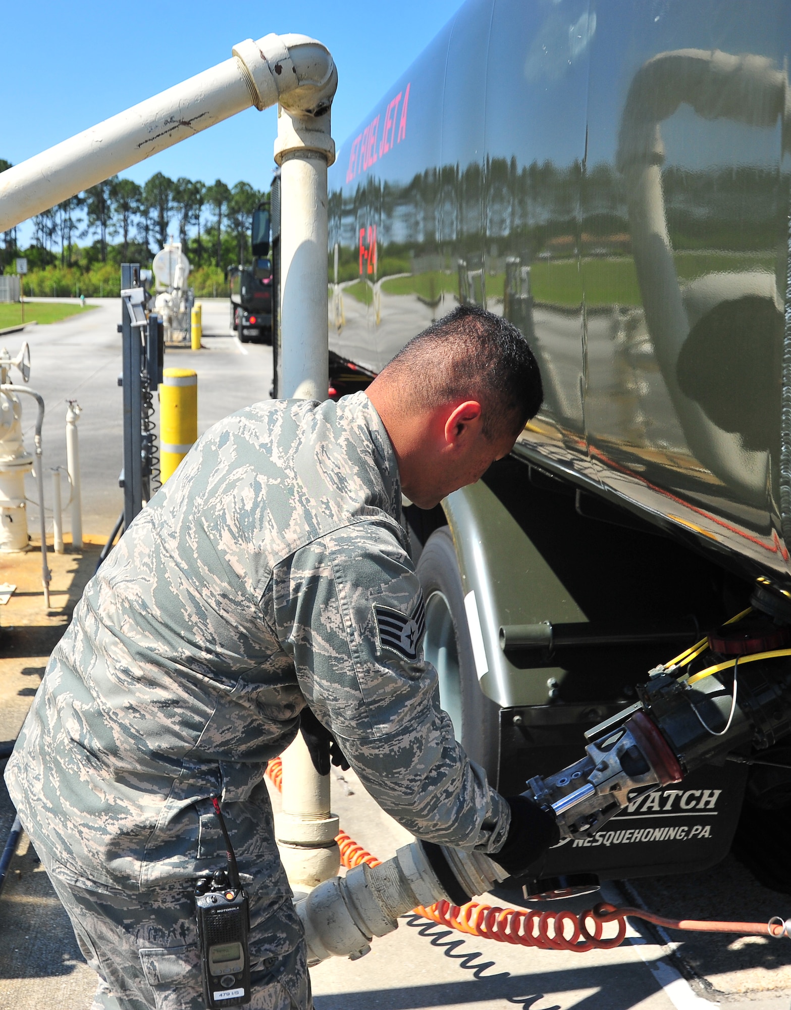 Fuel on the go > Tyndall Air Force Base > Display