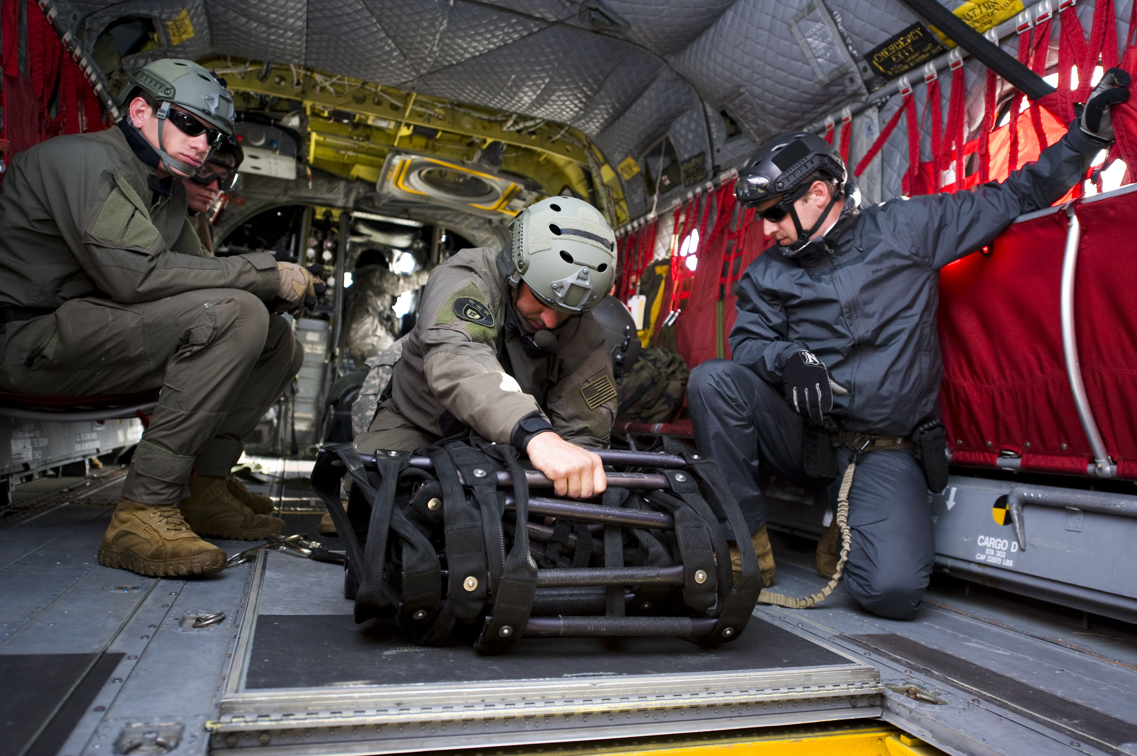 Chinook/Navy training
