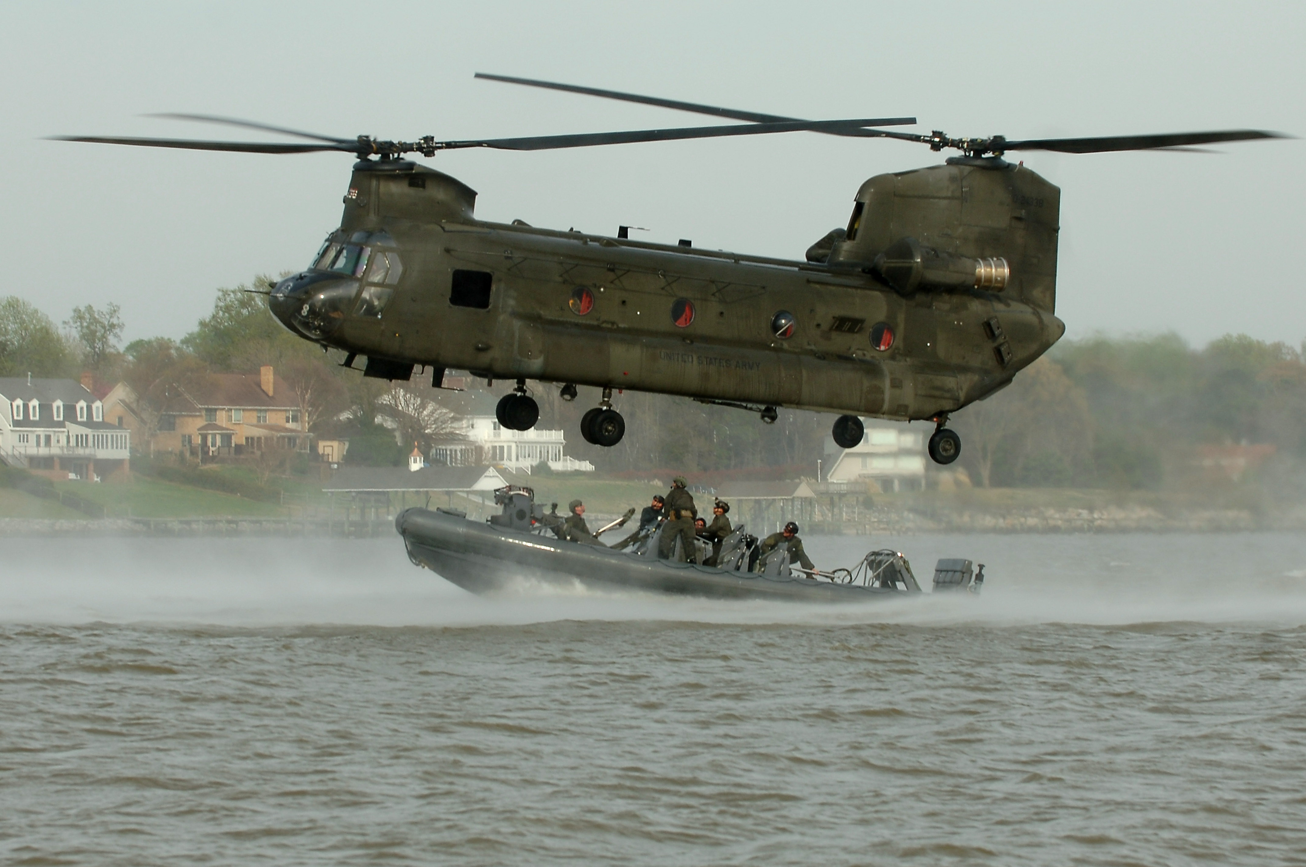 Chinook/Navy training