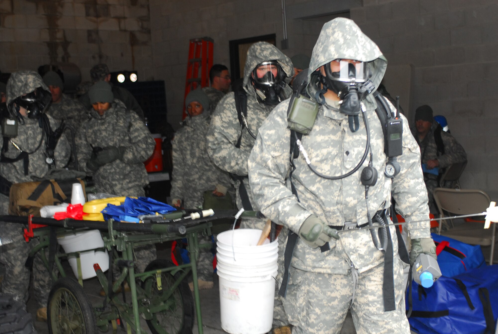 Soldiers train chemical training mission > Joint Base McGuire-Dix ...