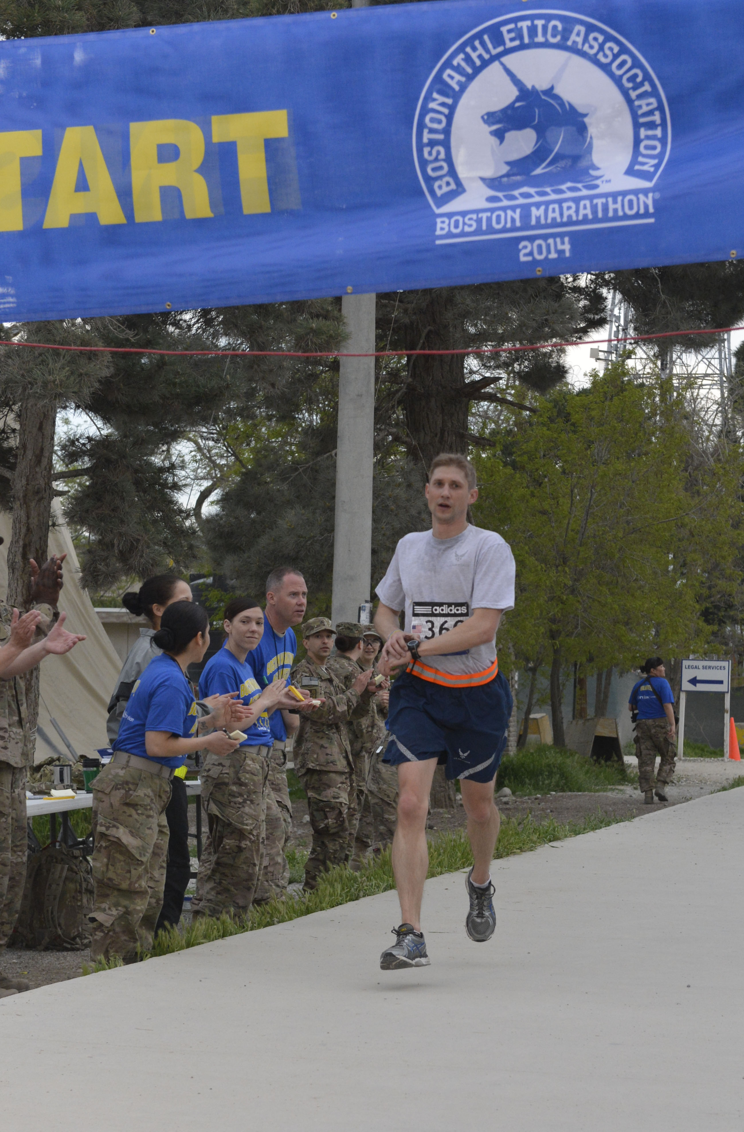 Bagram hosts Boston Marathon Shadow Run > U.S. Air Forces Central > News