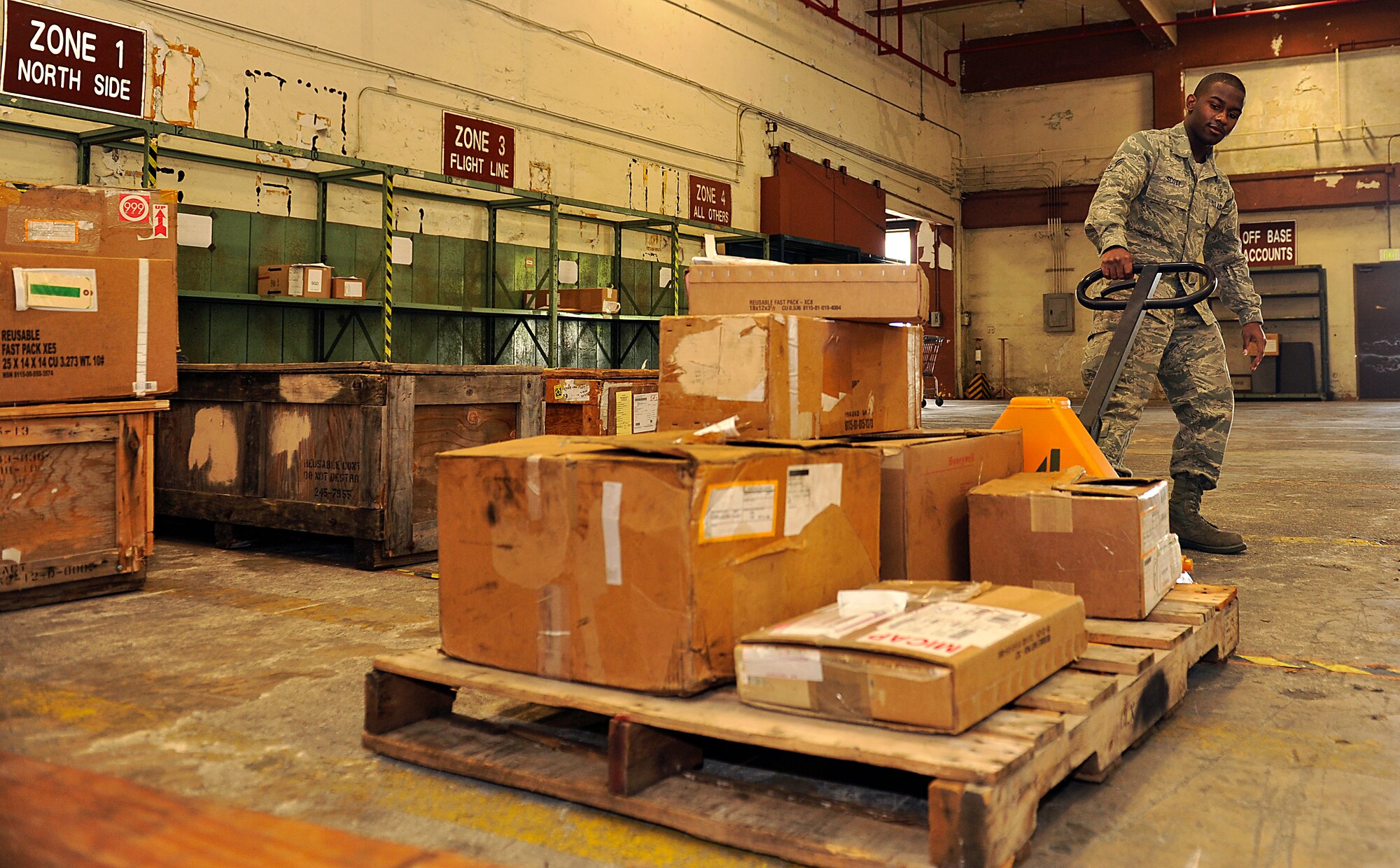 Logistics ensures distribution at the 18th LRS flight service center ...