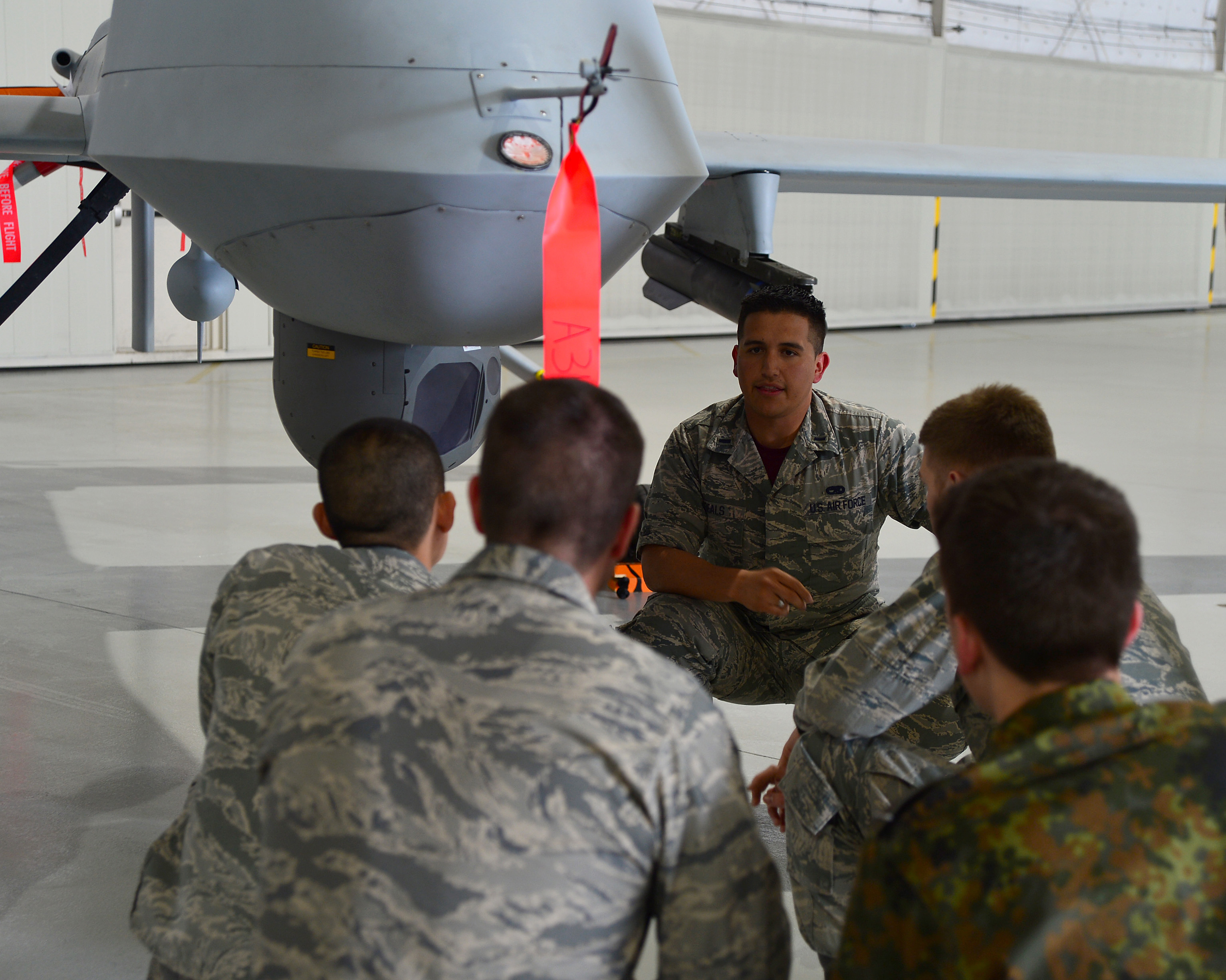 Air Force Academy cadets visit Creech, experience operational Air Force ...