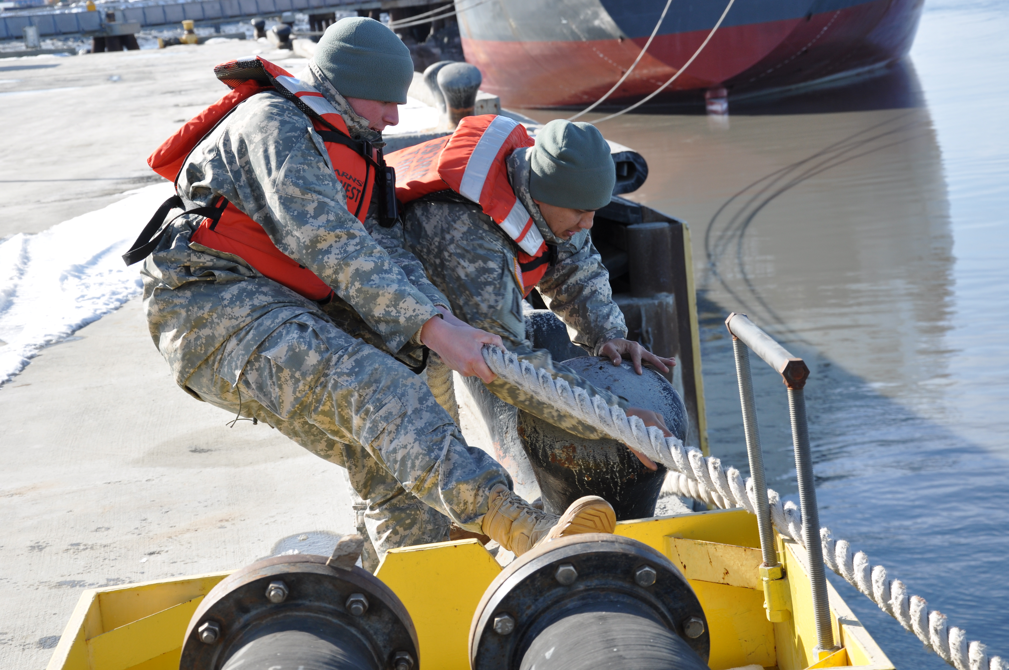 Ship to Shore- Transportation Troops Take on the Tide