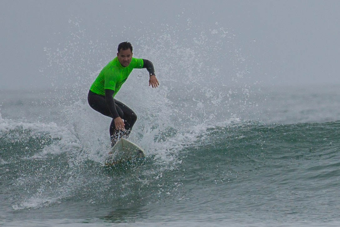 Military members drop in, shred waves to join surf team