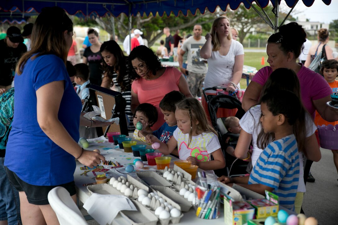 Military families brought together during Easter “Eggstravaganza” events